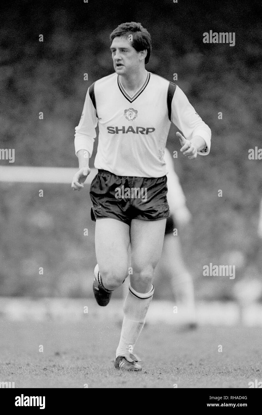 GRAEME HOGG, MANCHESTER UNITED FC, , 1985 Stock Photo - Alamy