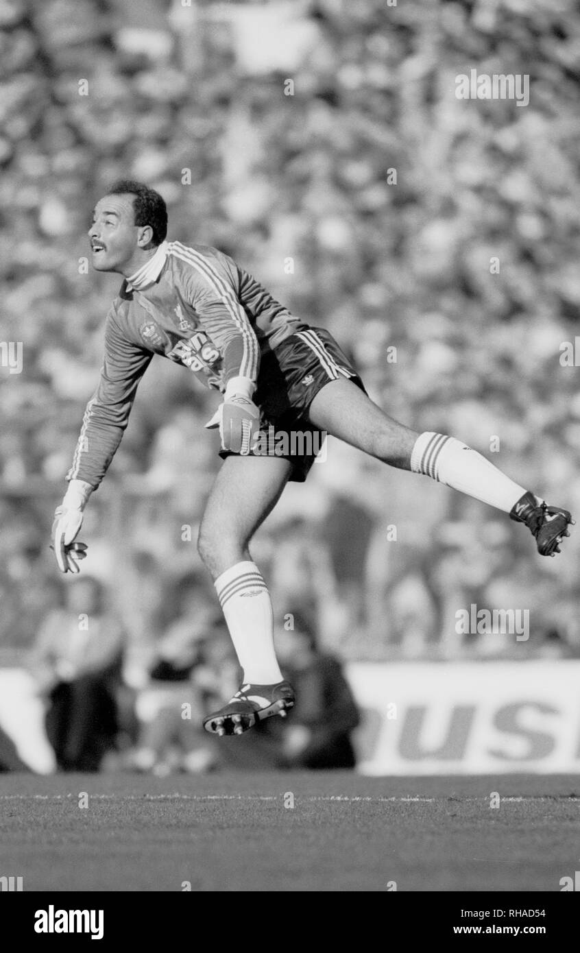 BRUCE GROBBELAAR, LIVERPOOL FC, , 1987 Stock Photo - Alamy
