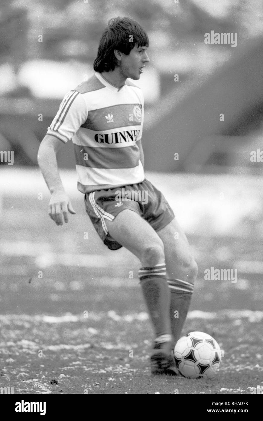 TERRY FENWICK, QUEENS PARK RANGERS FC, , 1985 Stock Photo - Alamy