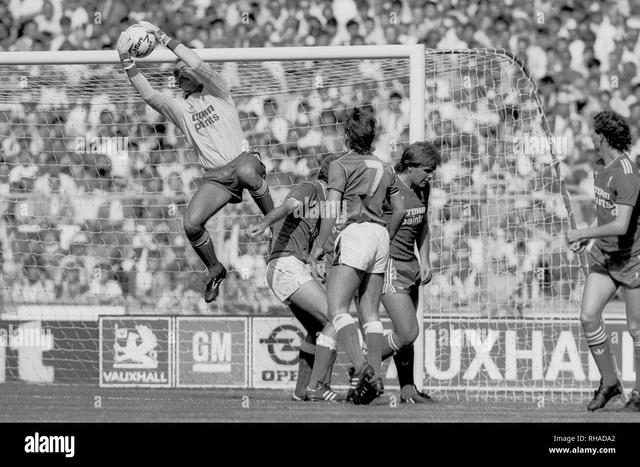 BRUCE GROBBELAAR, LIVERPOOL FC, , 1986 Stock Photo - Alamy