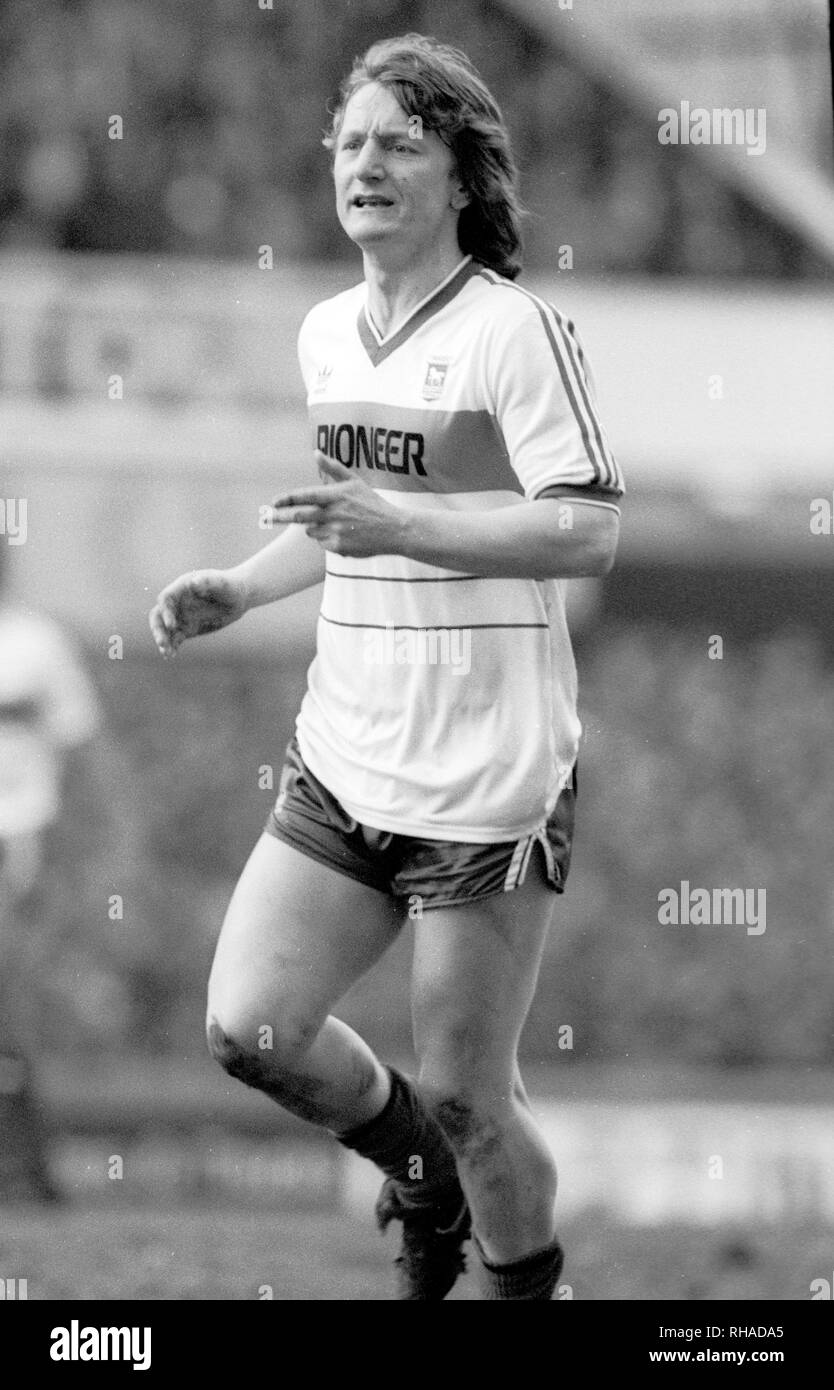 ERIC GATES, IPSWICH TOWN FC, , 1985 Stock Photo - Alamy