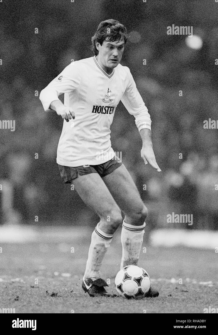 GLENN HODDLE, TOTTENHAM HOTSPUR FC, , 1987 Stock Photo - Alamy