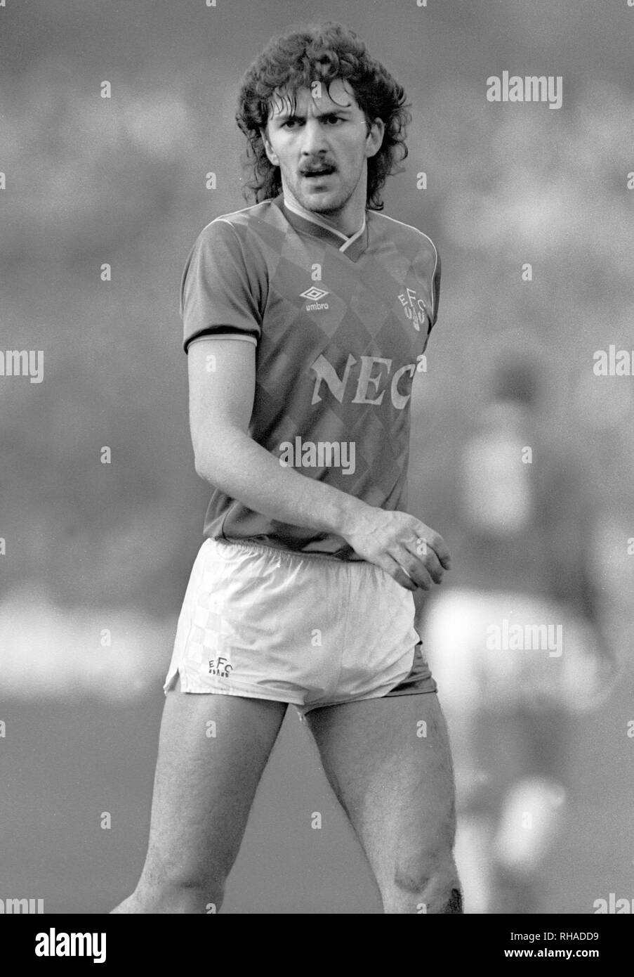 PAUL WILKINSON, EVERTON FC, , 1987 Stock Photo - Alamy