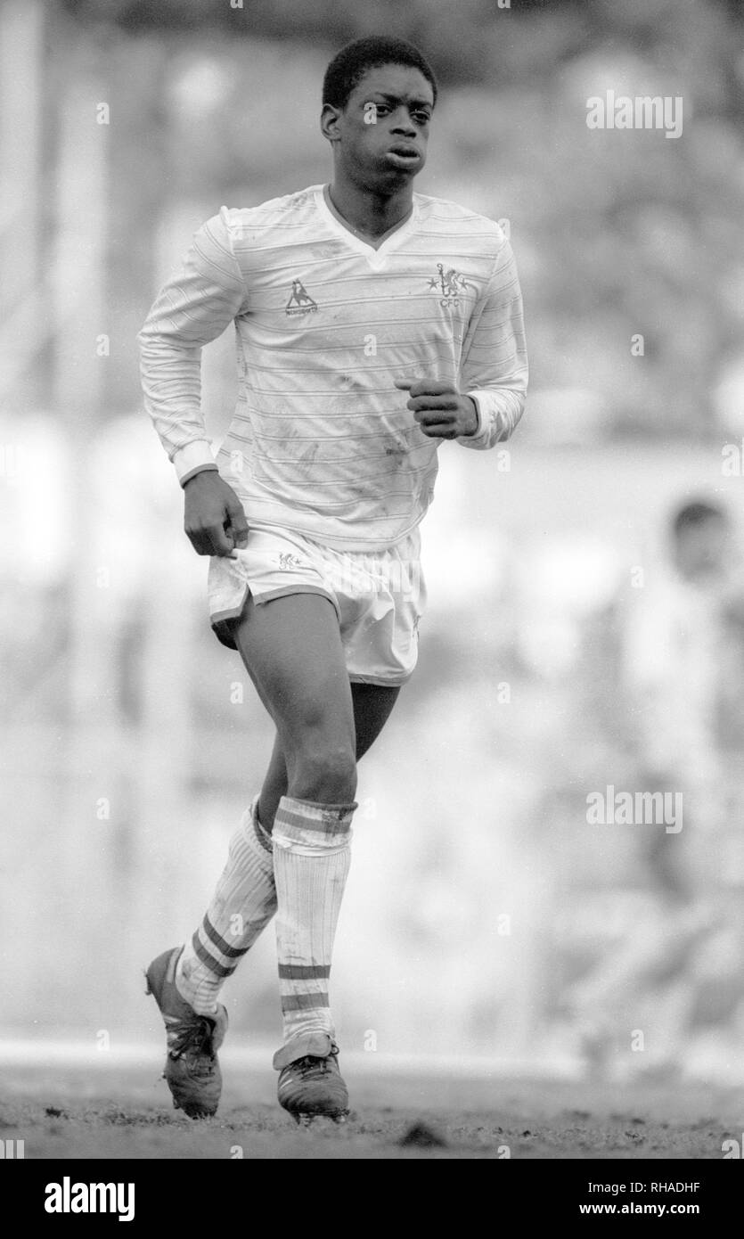 KEITH JONES, CHELSEA FC, , 1985 Stock Photo - Alamy