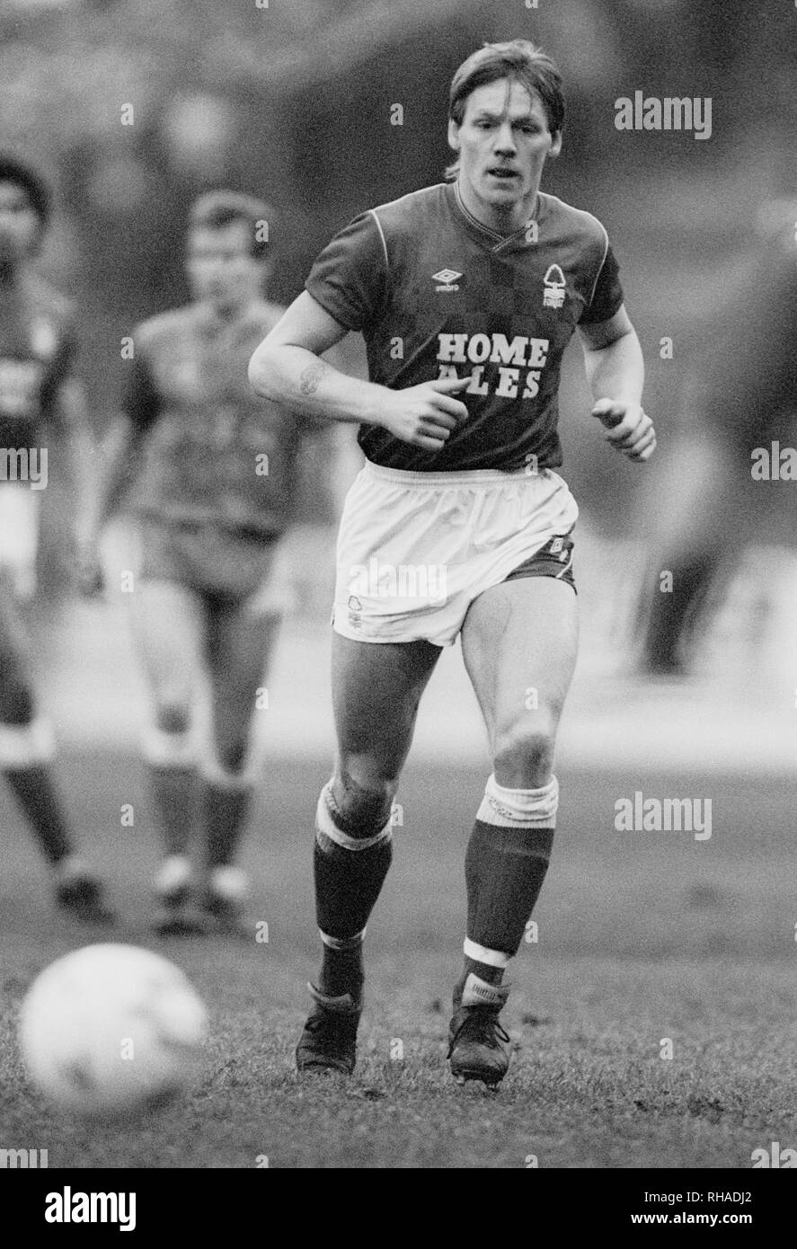 Stuart pearce nottingham forest fc Black and White Stock Photos ...