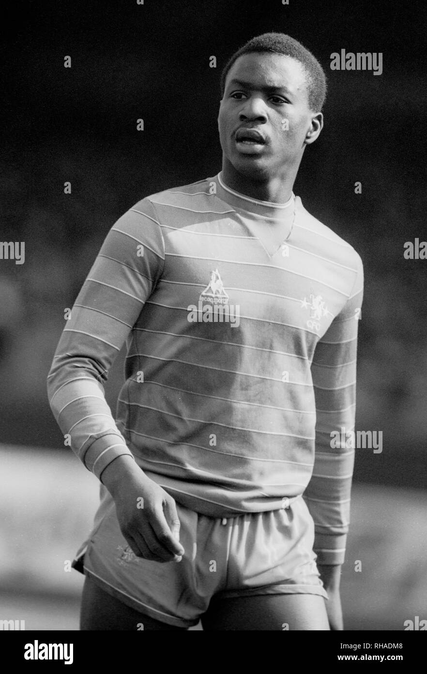 KEITH DUBLIN, CHELSEA FC, , 1985 Stock Photo - Alamy
