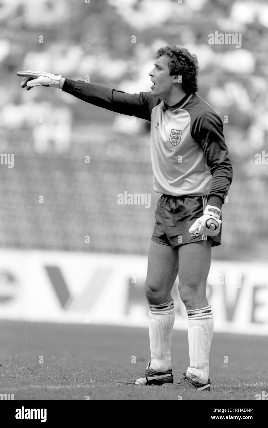PETER SHILTON, ENGLAND and SOUTHAMPTON FC, , 1985 Stock Photo - Alamy