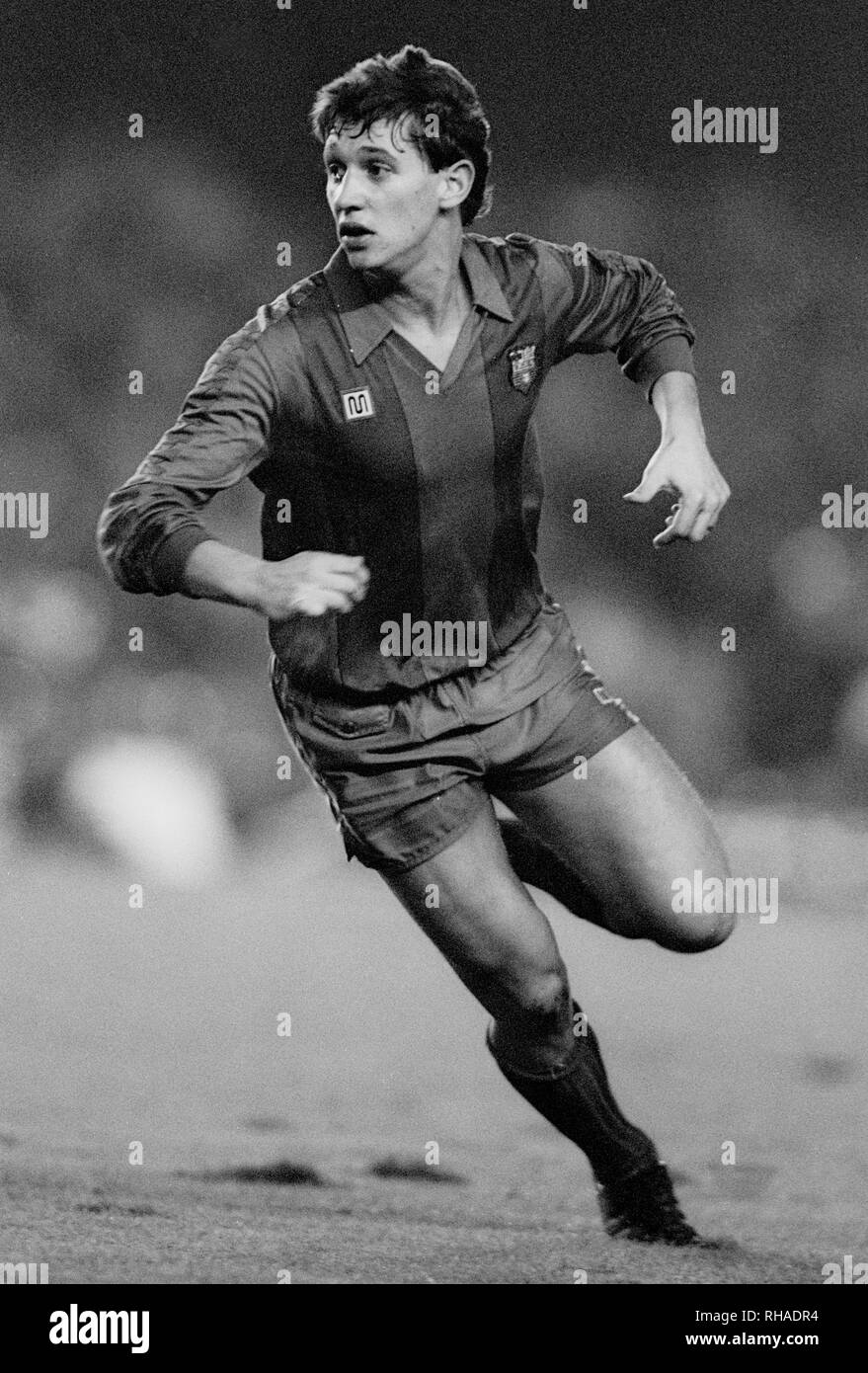 GARY LINEKER, BARCELONA FC, , 1986 Stock Photo - Alamy