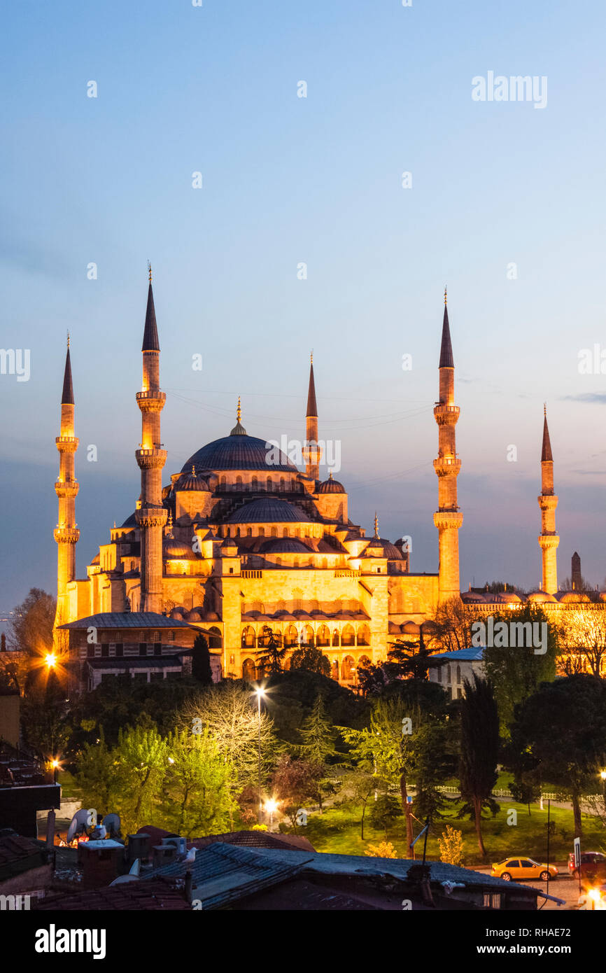 Blue Mosque Istanbul Night