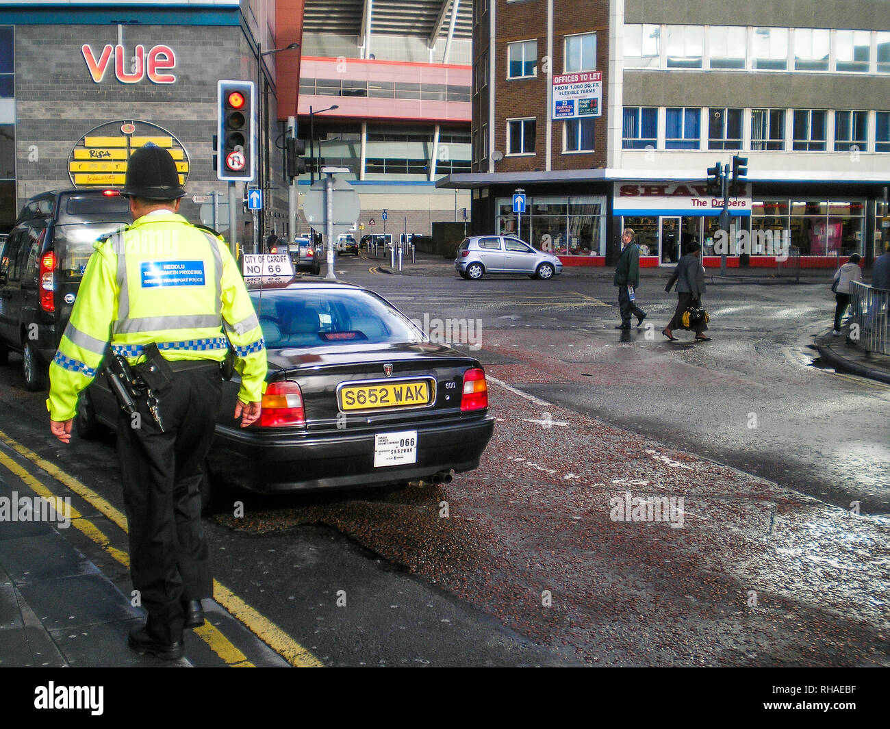 Police patrol, Cardiff, Wales, United Kingdom Stock Photo - Alamy