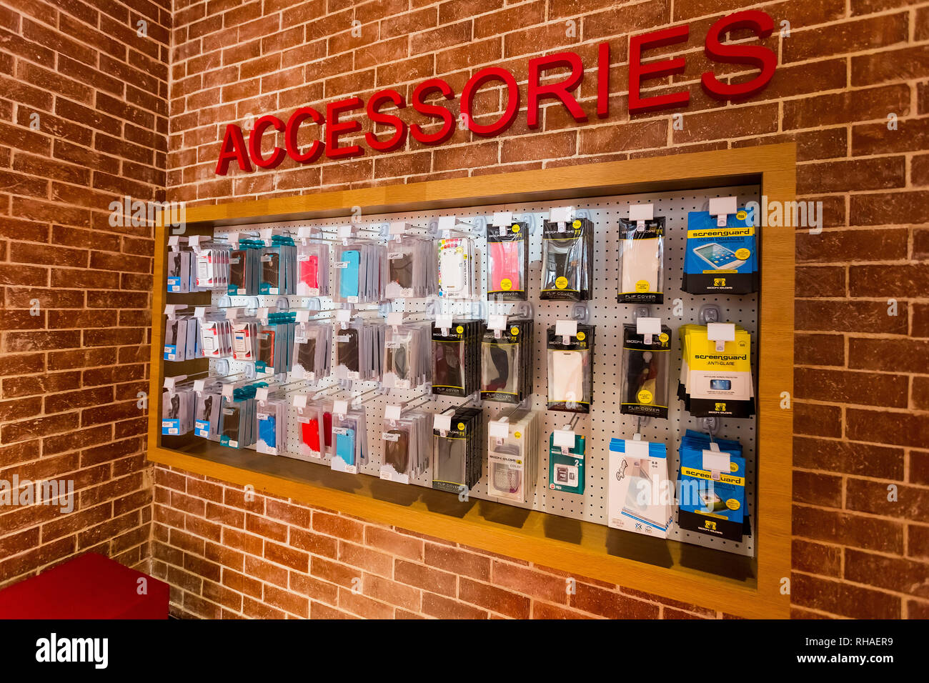 Johannesburg, South Africa - October 03 2013: Inside Interior of a ...