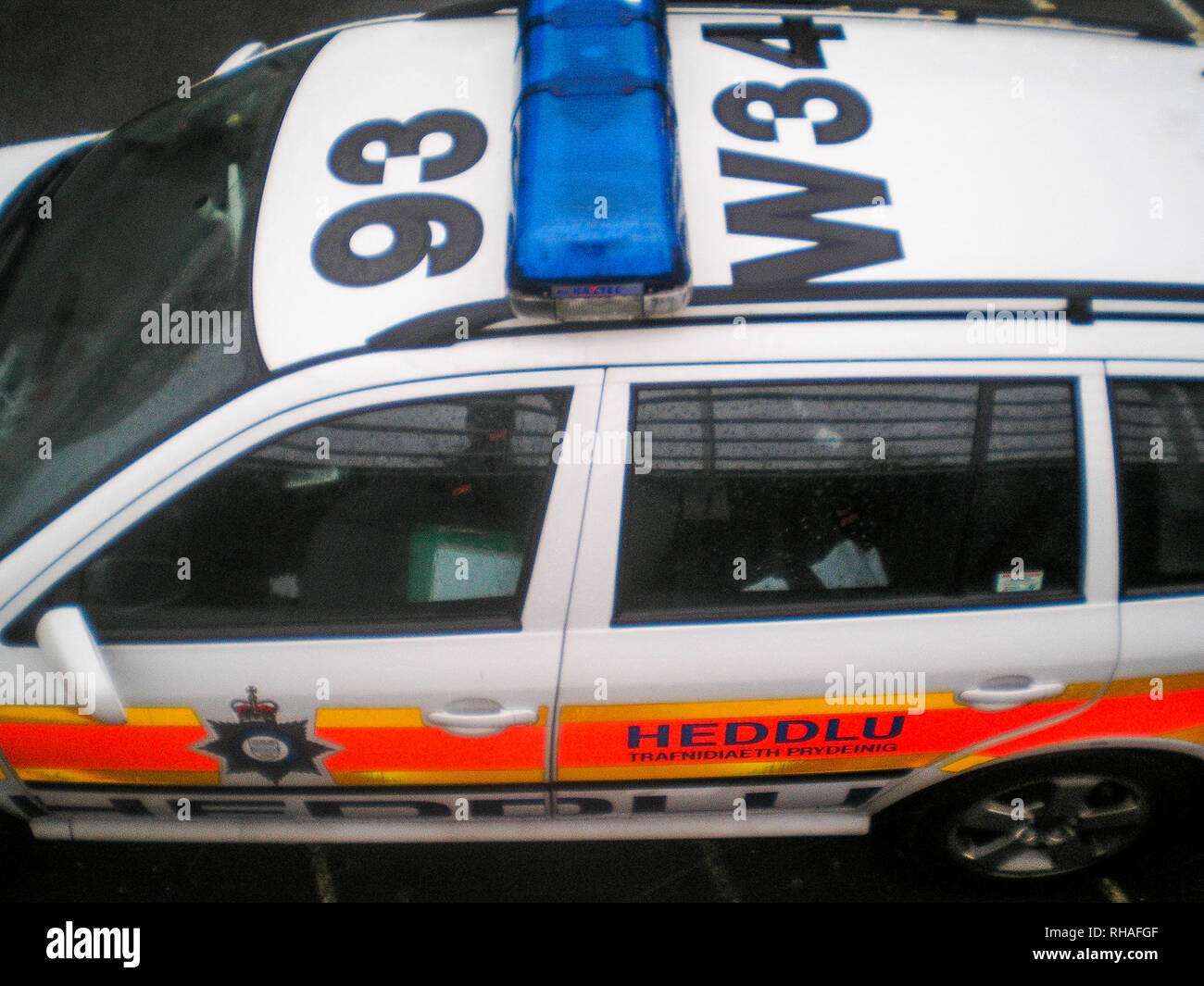 Police vehicle, Cardiff, Wales, United Kingdom Stock Photo - Alamy