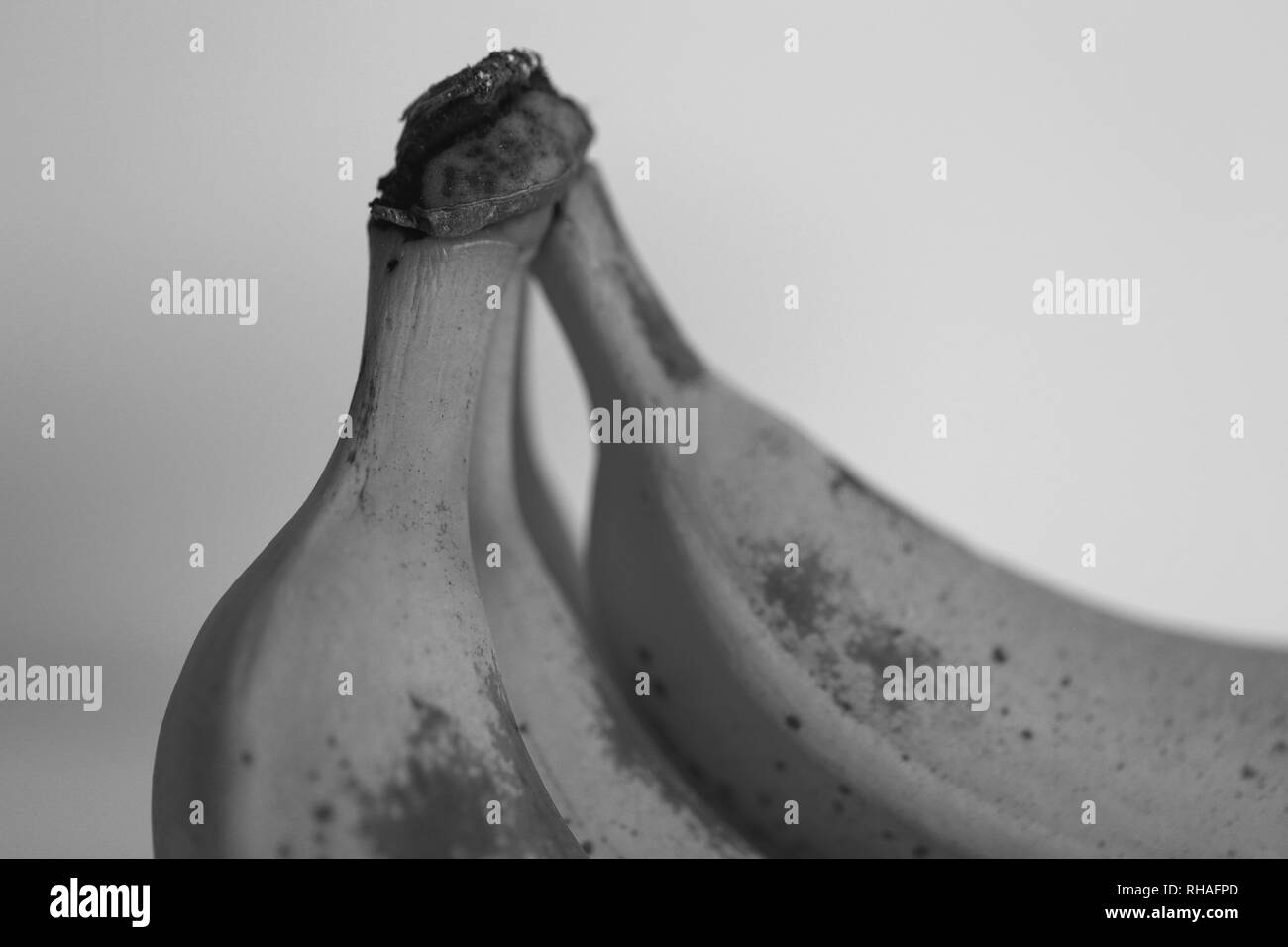 Closeup photo of bananas. Taken with macro objective to show all the ...