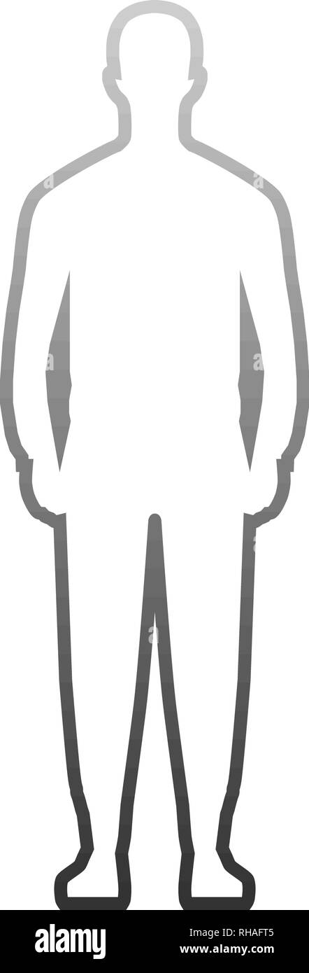 Person Standing Outline
