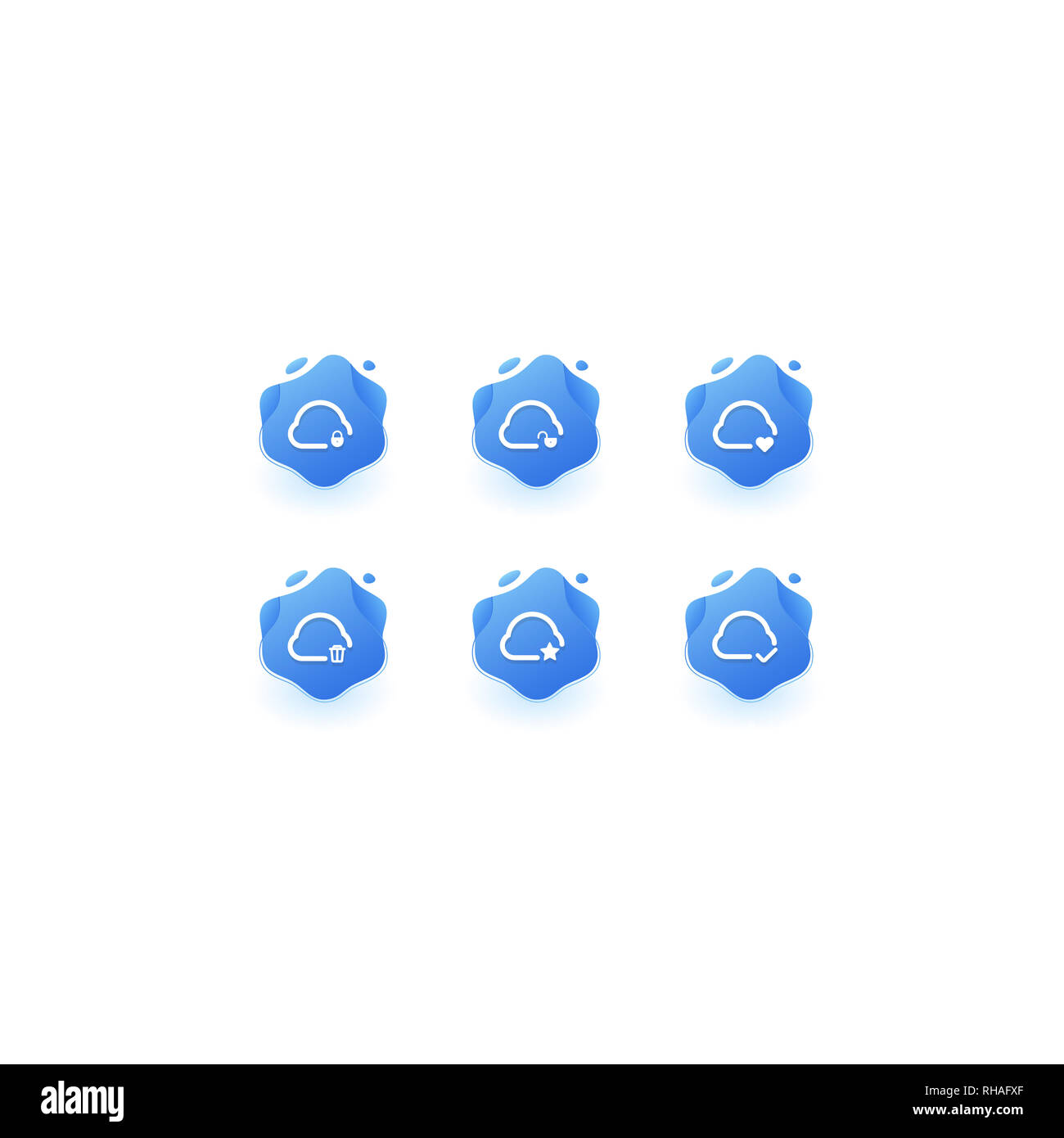 Notification cloud hi-res stock photography and images - Alamy