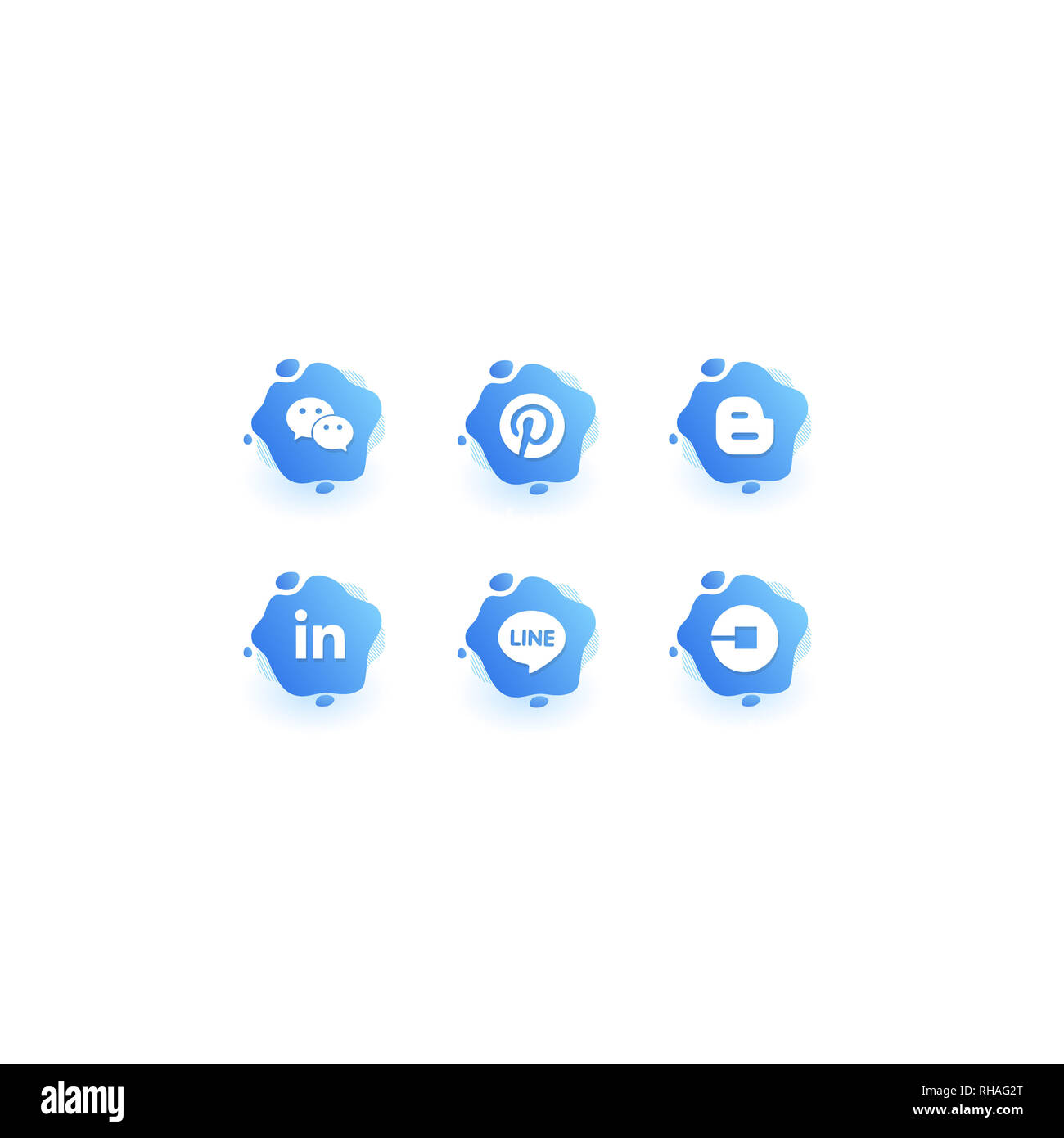 modern web or mobile notification vector icon Stock Photo - Alamy