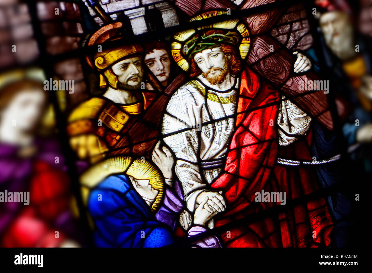 Stained Glass Window Stock Photo - Alamy