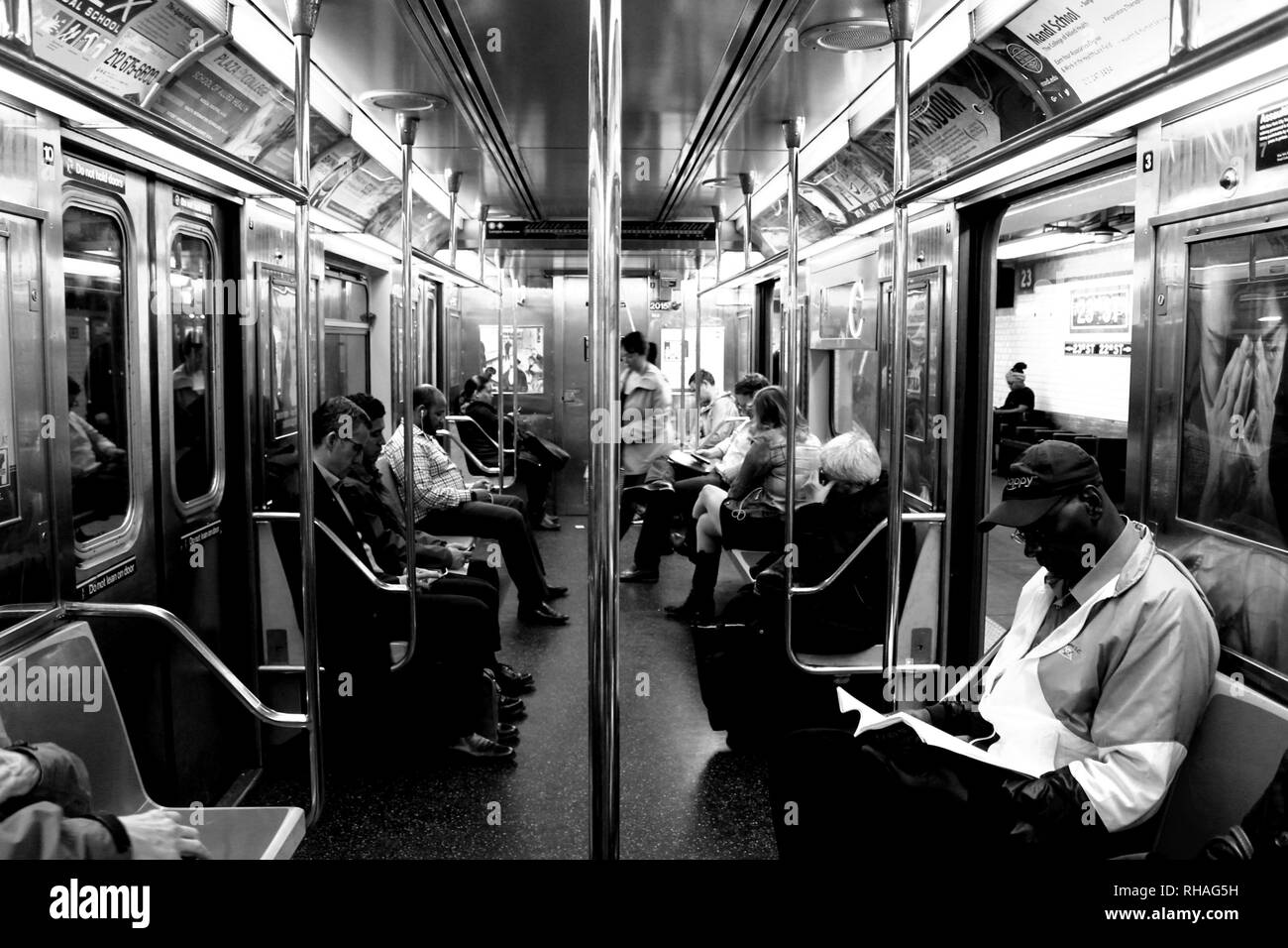 New York Subway Stock Photo - Alamy