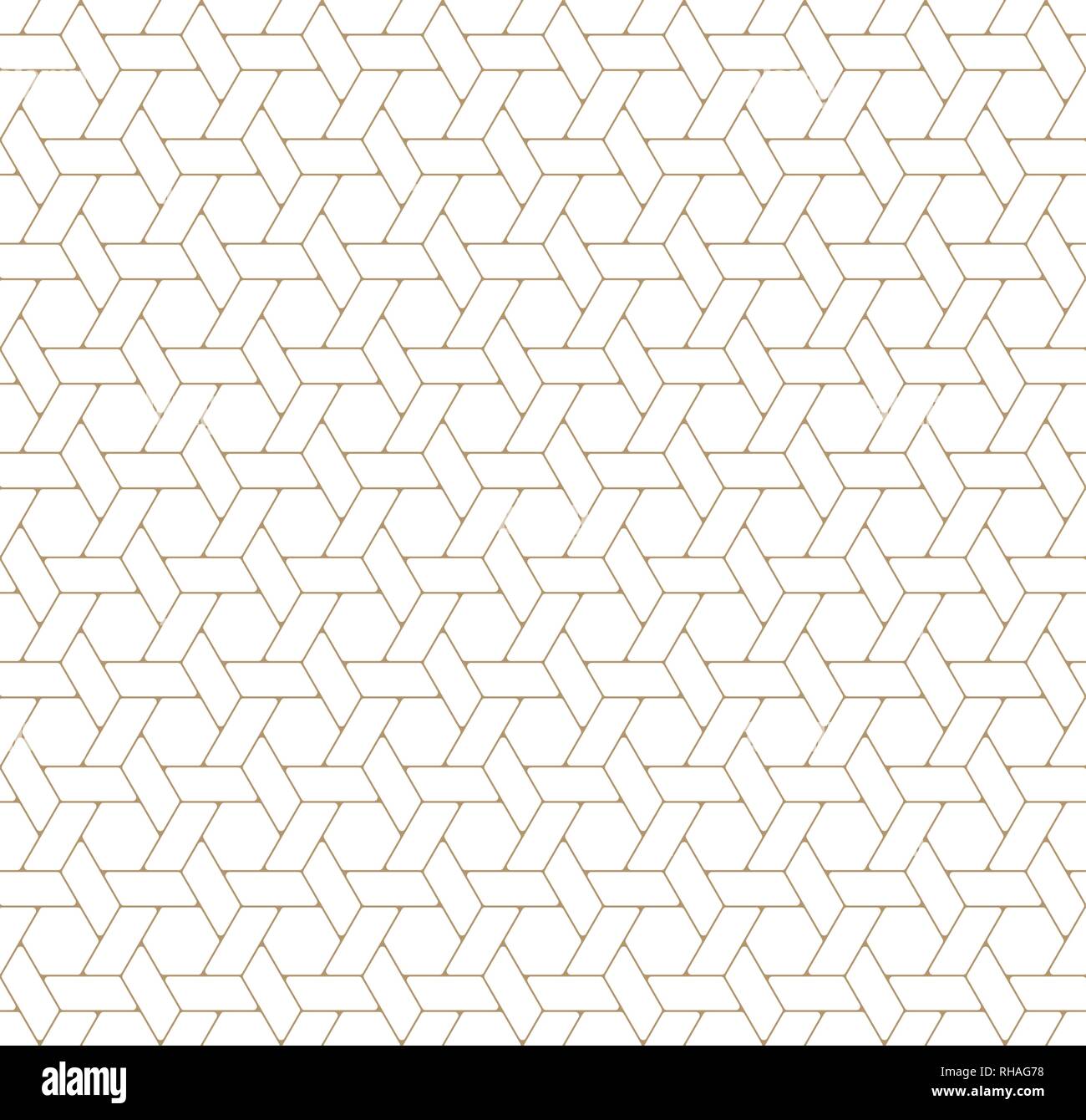 Seamless Japanese Geometric Pattern Kumiko For Shoji Screen, Great ...