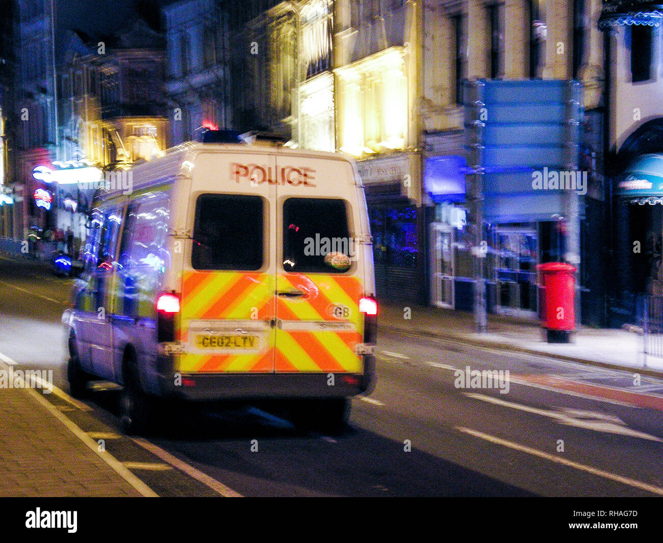 Emergency Rescue Police vehicle, Cardiff, Wales, United Kingdom Stock ...