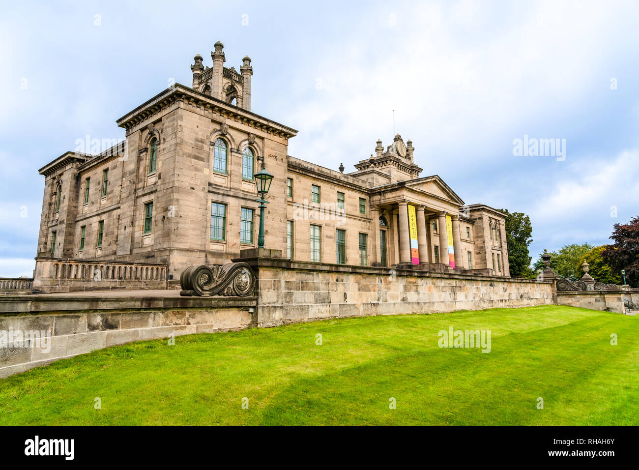 Edinburgh, Scotland, UK - August 27, 2018: The building of the Scottish ...