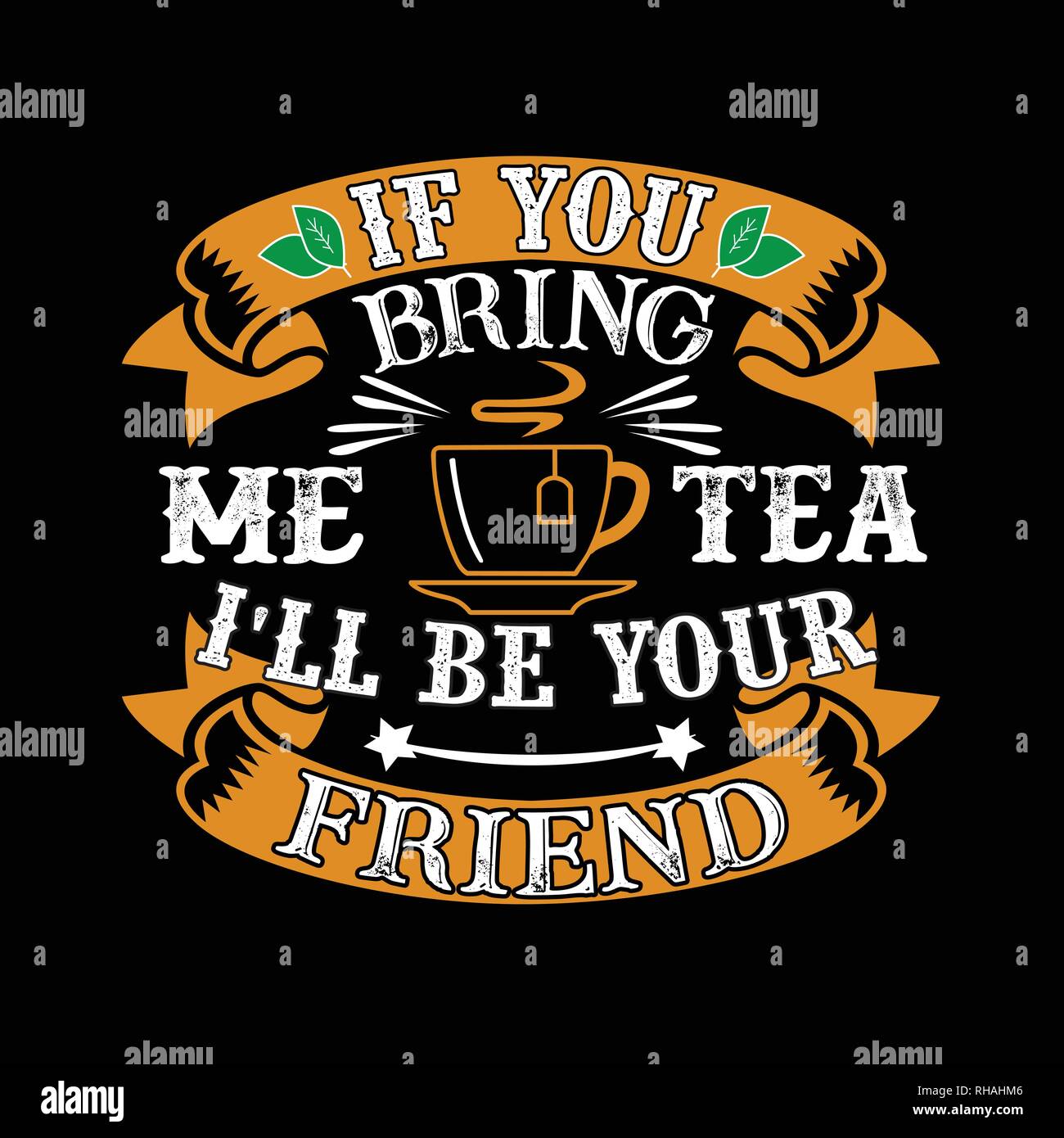 Green tea the words Stock Vector Images - Alamy