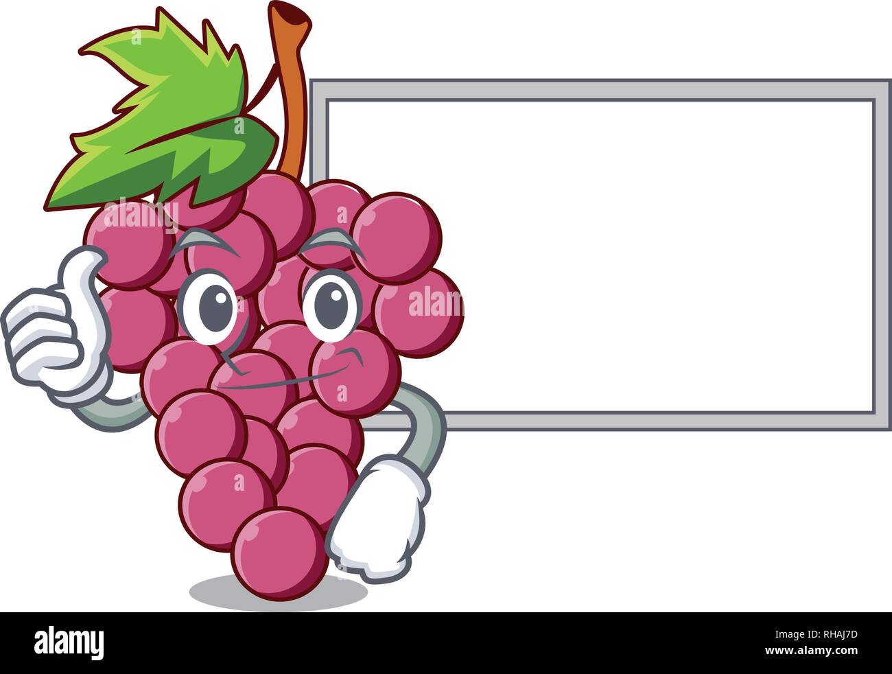 Red Grape Cartoon