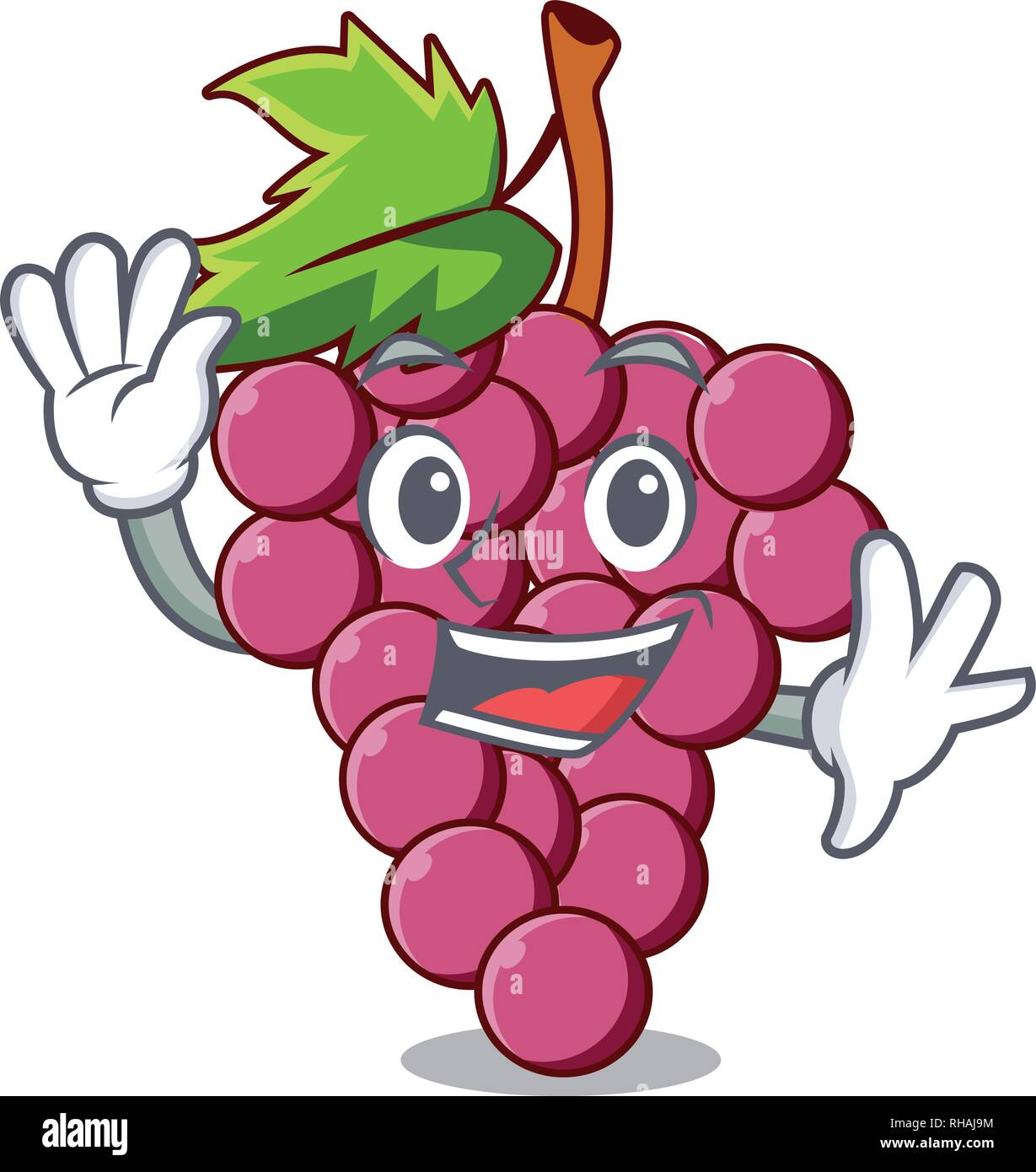 Red fruit in open Stock Vector Images - Alamy