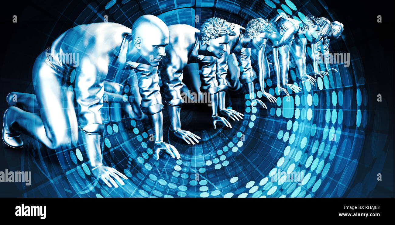 Business Competition and Thriving in a Competitive Environment Stock ...