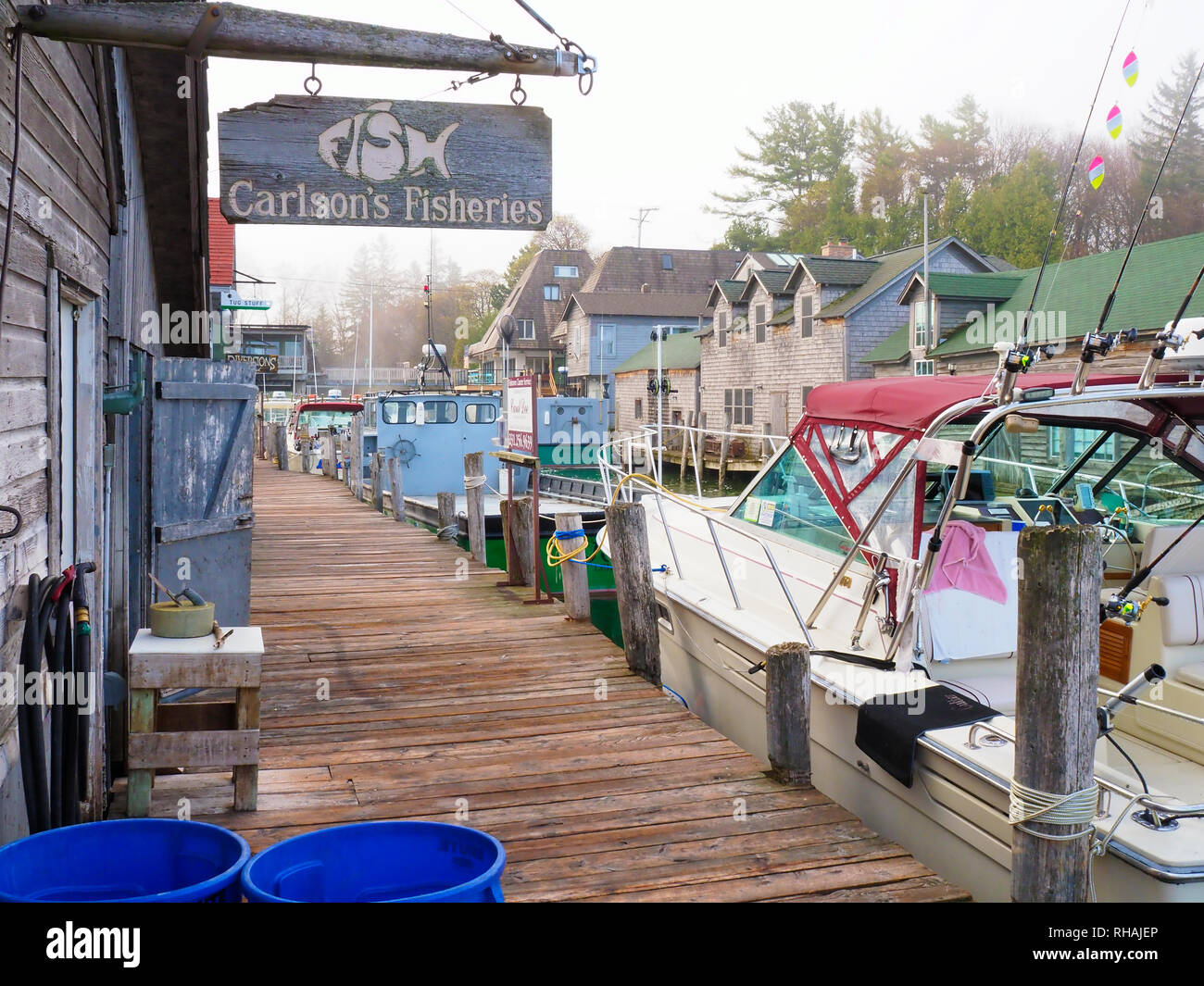 Fishtown michigan hi-res stock photography and images - Alamy