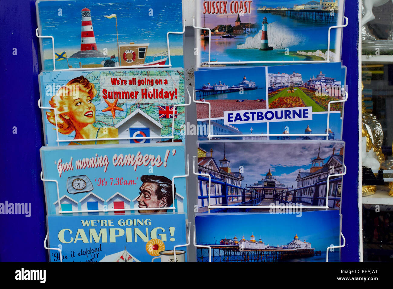Eastbourne postcards hi-res stock photography and images - Alamy