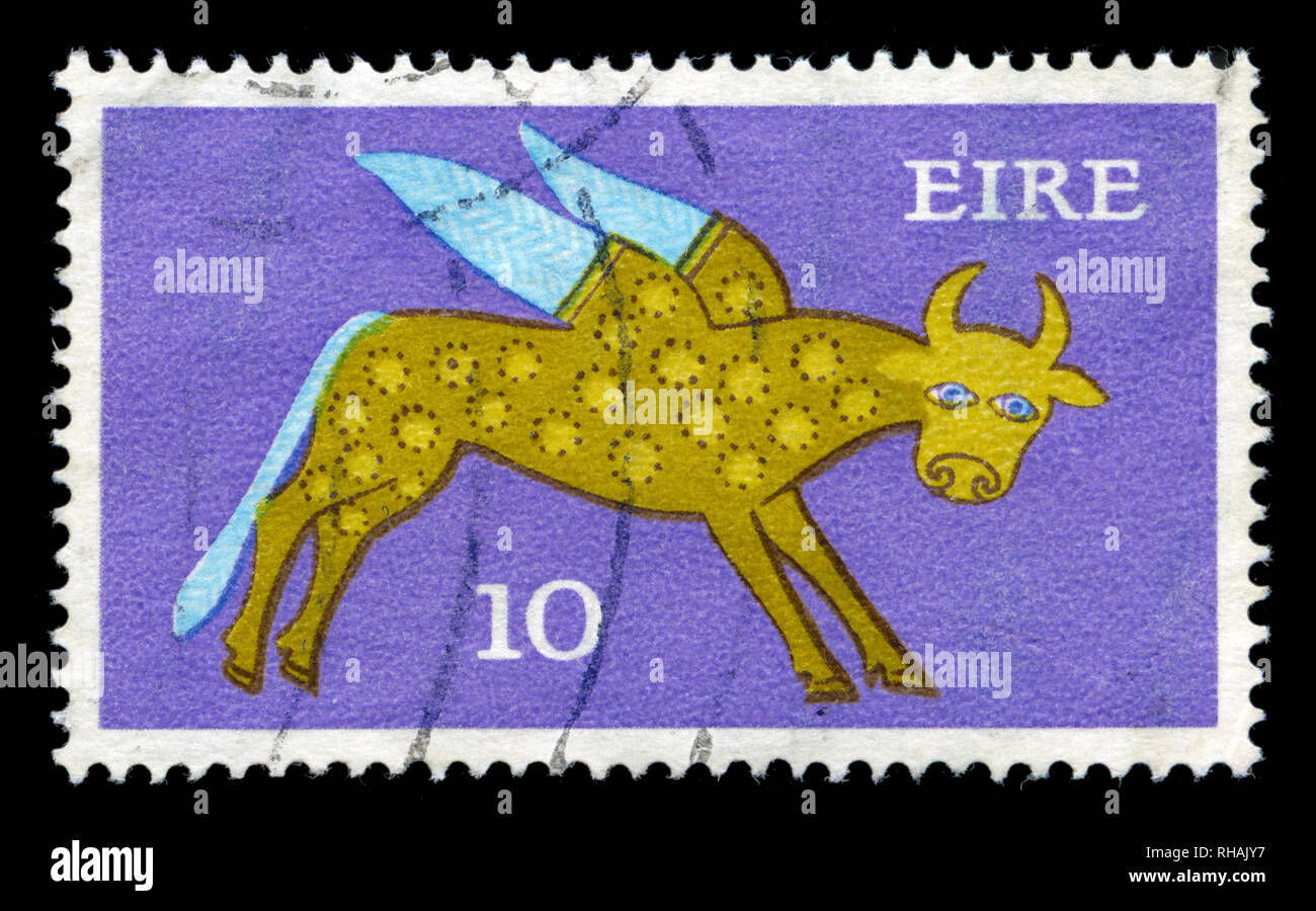 Postage stamp from Ireland in the Early Irish Art 1971-75 series issued ...