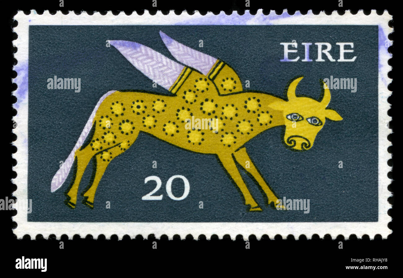 Winged Ox, 8th Century Stock Photo - Alamy