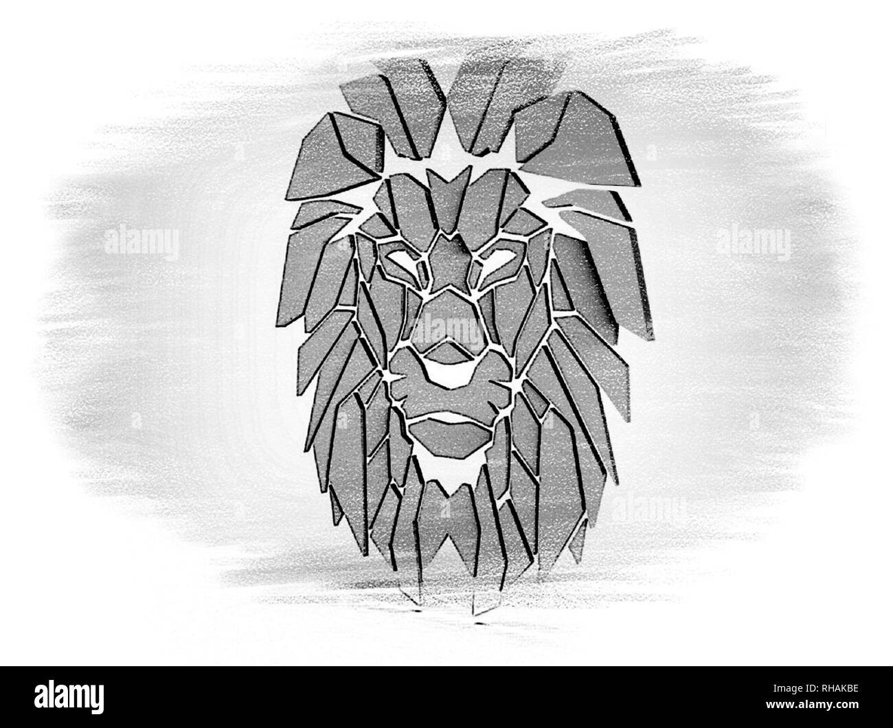 Models for architectural interior design, 3D illustration, artist ...