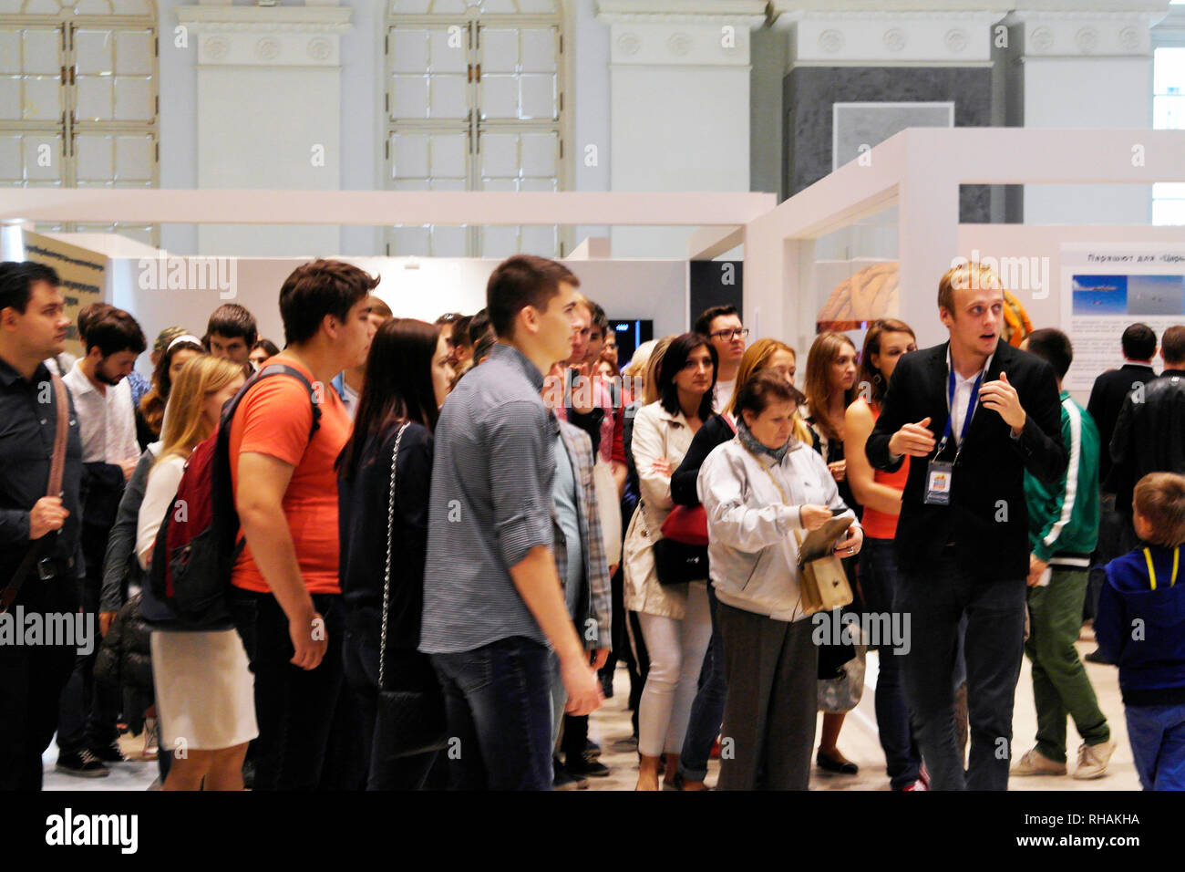 December 2013, exhibition in Moscow on the history of national nuclear ...