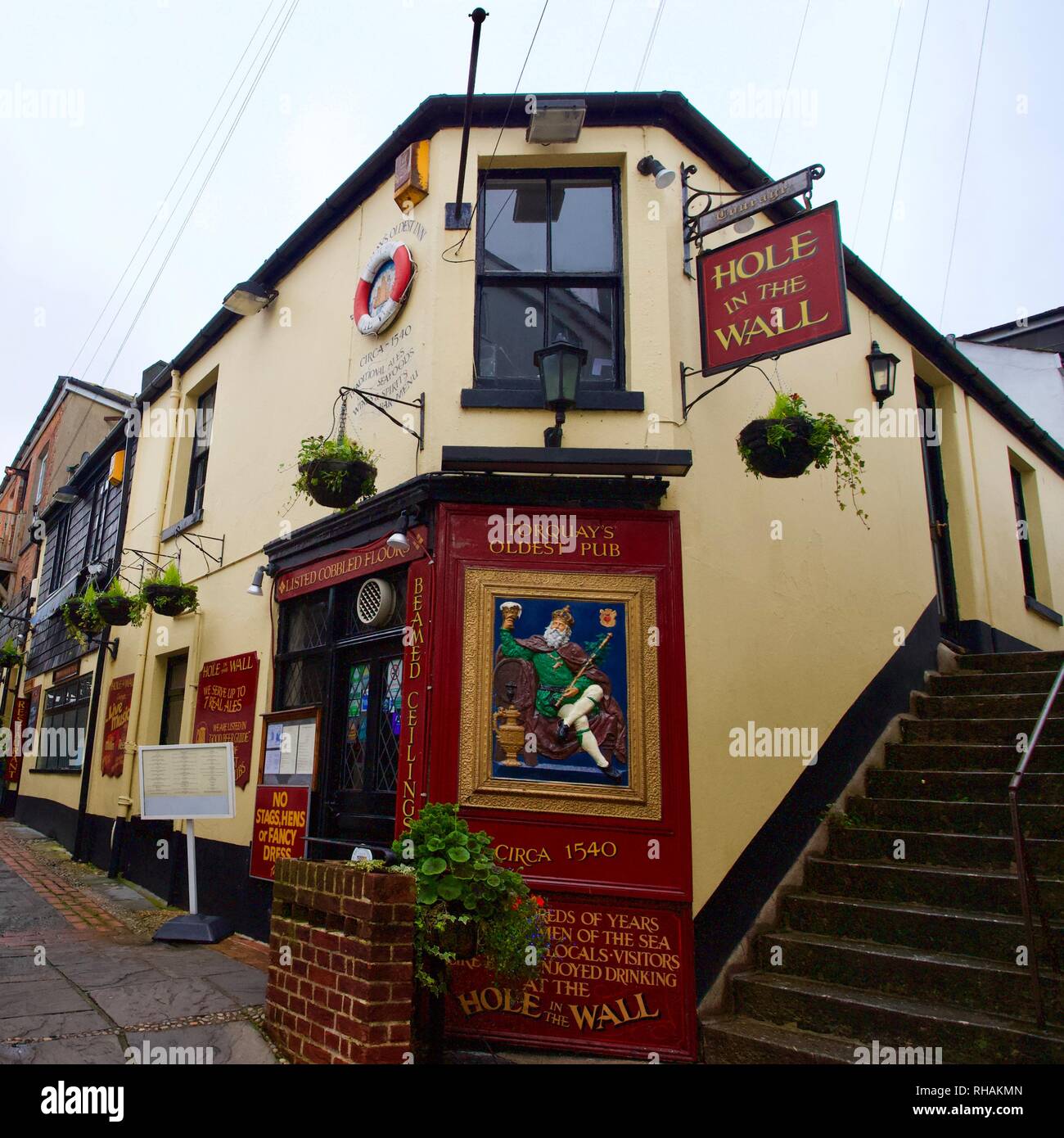 Torquay street view hi-res stock photography and images - Alamy