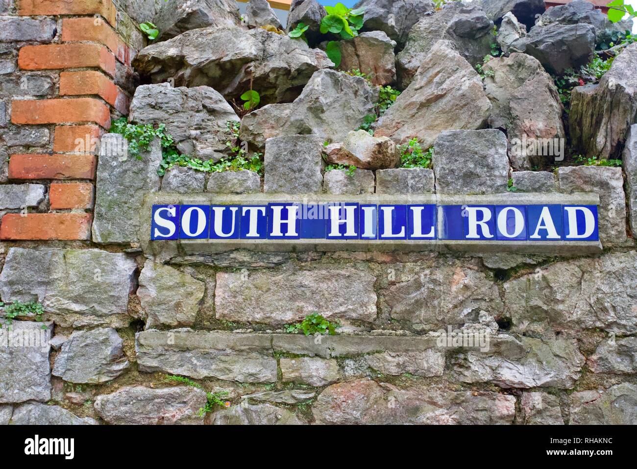 Torquay devon sign hi-res stock photography and images - Alamy