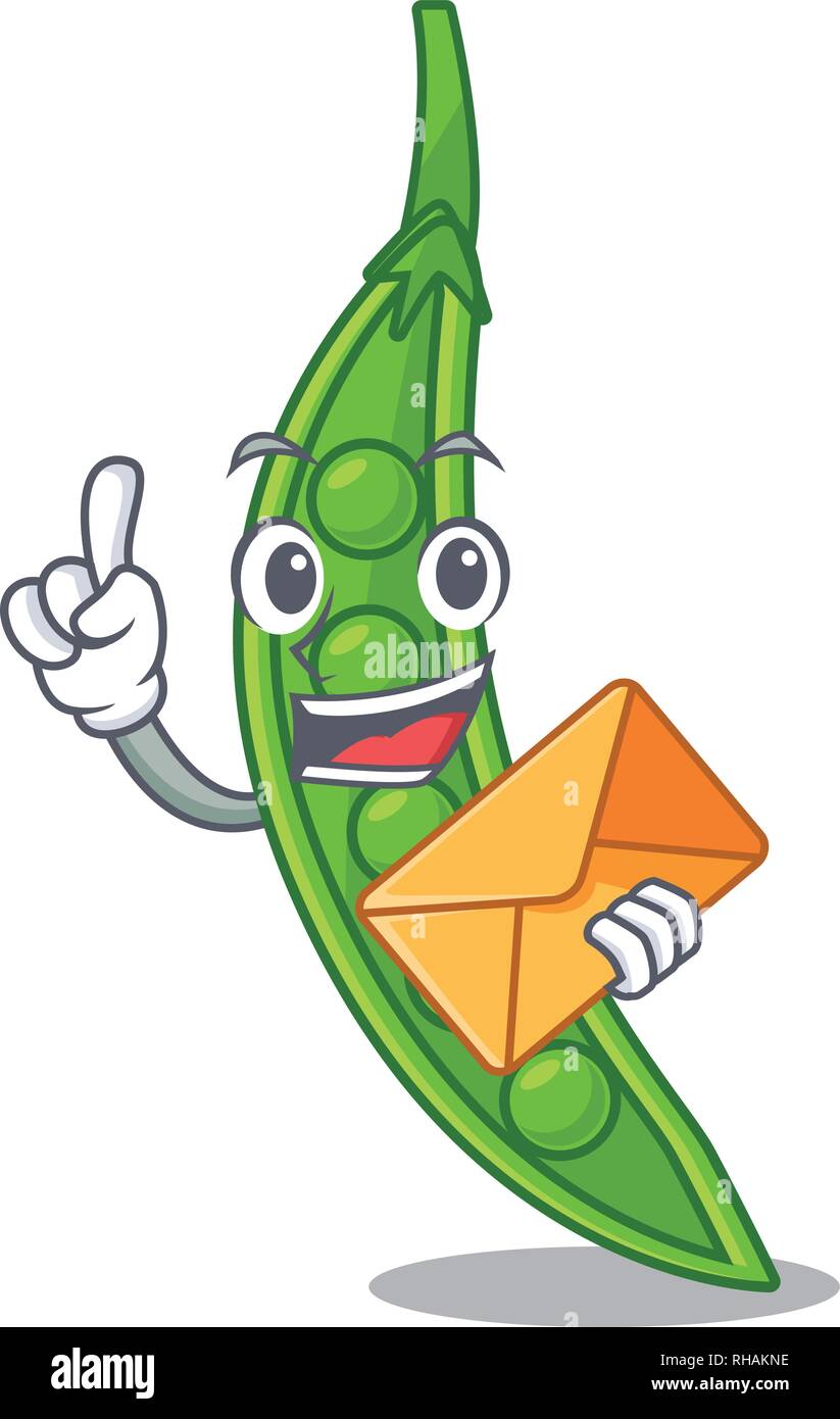 Snow pea plant Stock Vector Images - Alamy