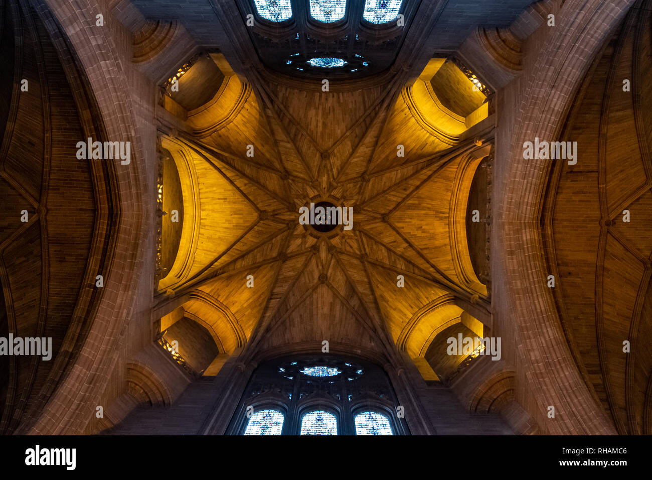 Liverpool Cathedral Roof Detail Stock Photo - Alamy