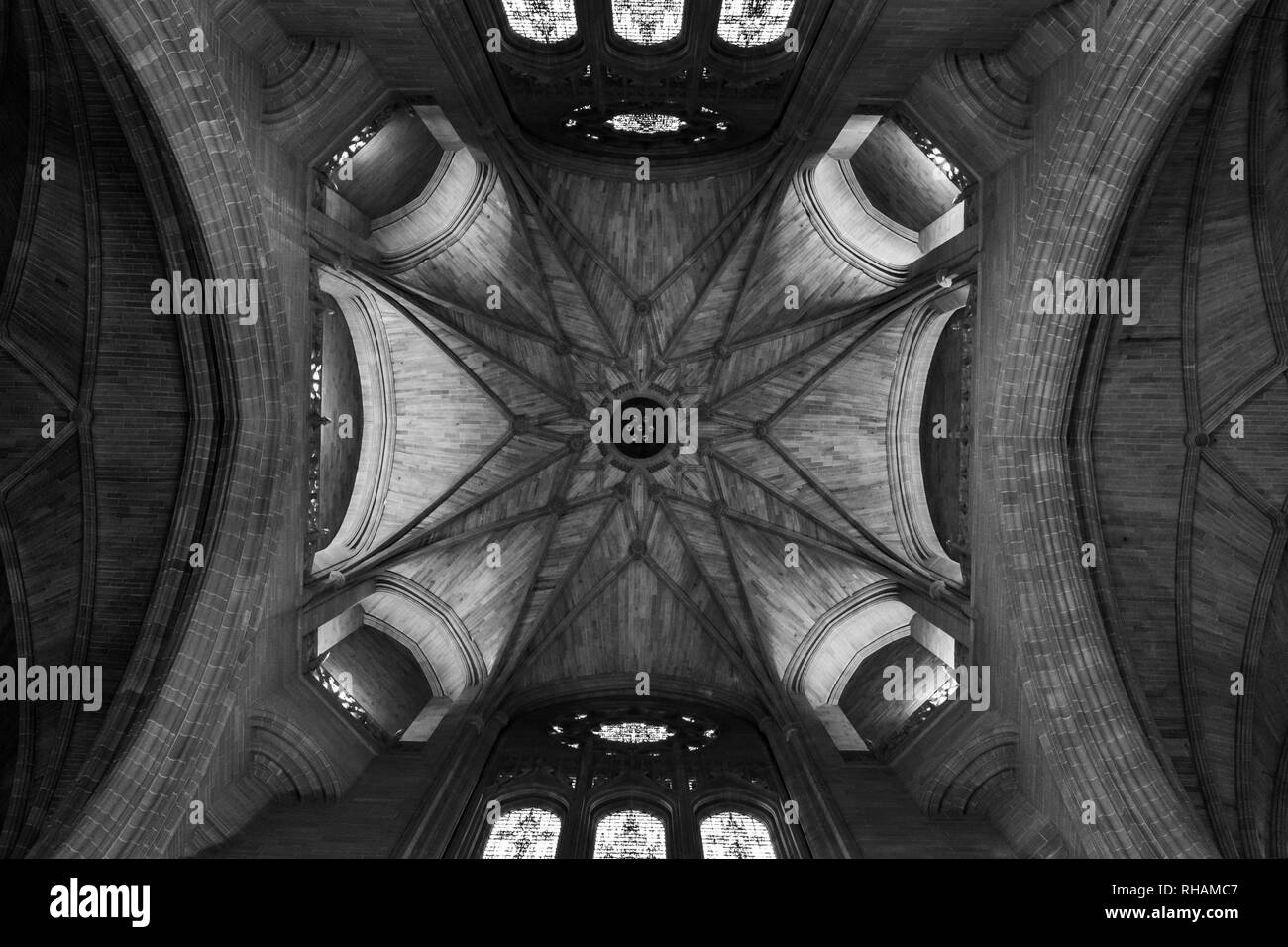Liverpool Cathedral Roof Detail Stock Photo - Alamy