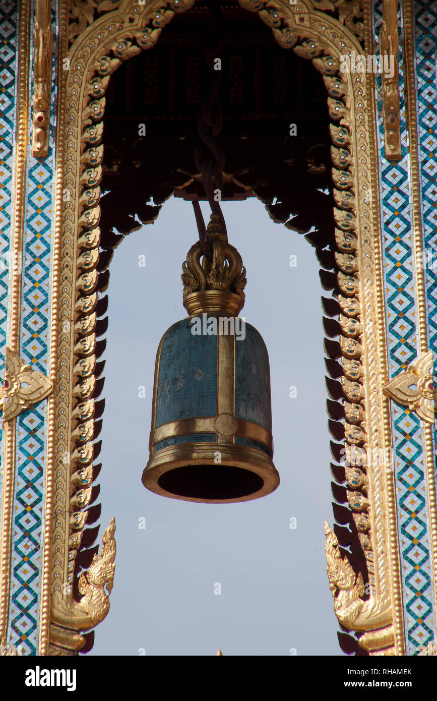 Bangkok Thailand, bell tower at the Grand Palace Stock Photo - Alamy