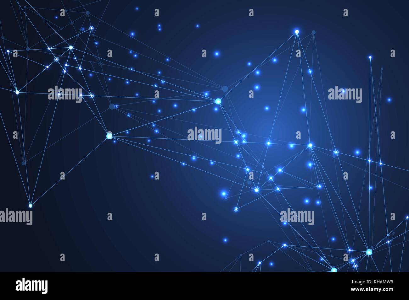 Global network connections with points and lines. Technology vector illustration Stock Vector ...