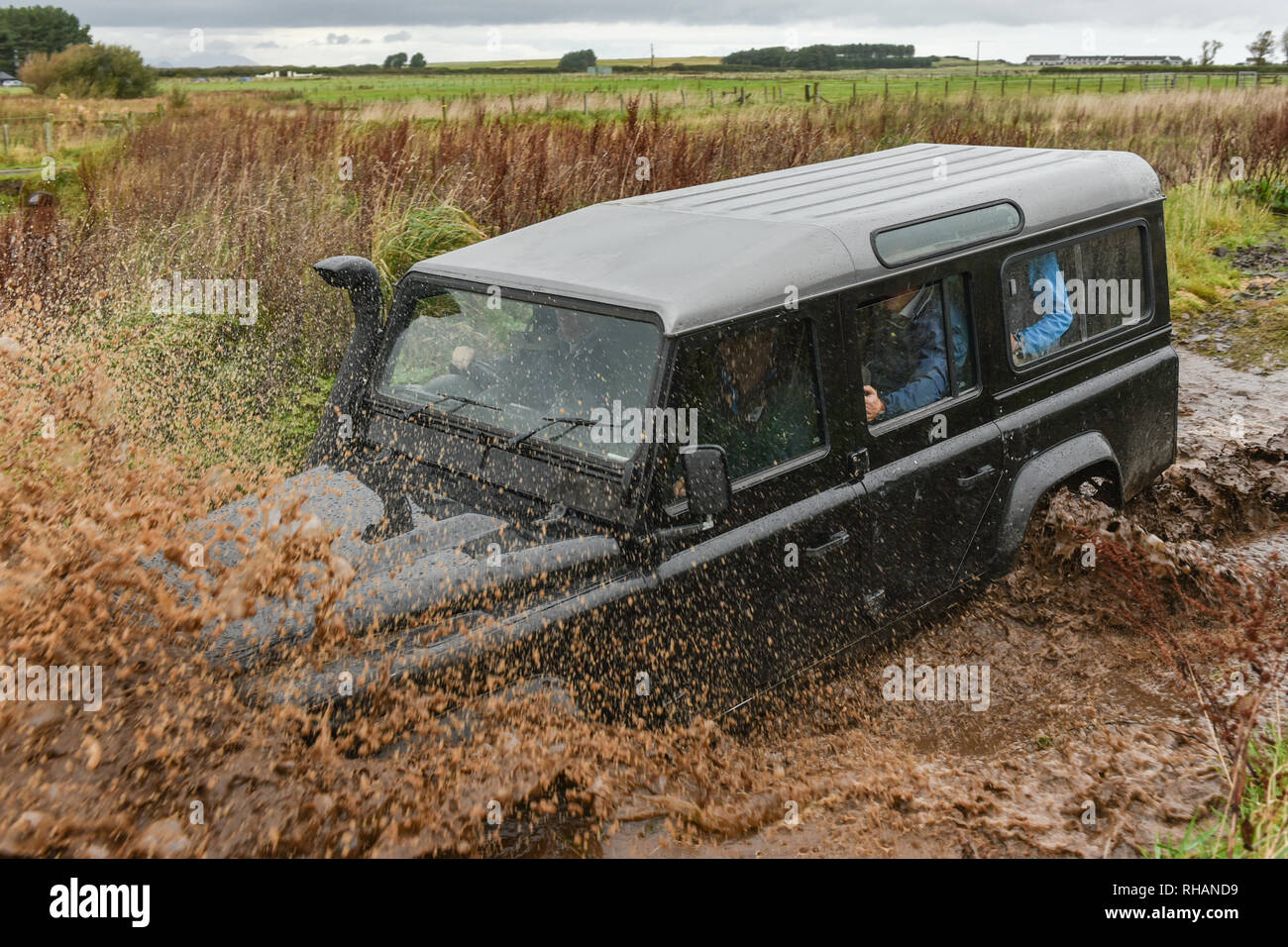Deep Water off Road Driving Stock Photo - Alamy
