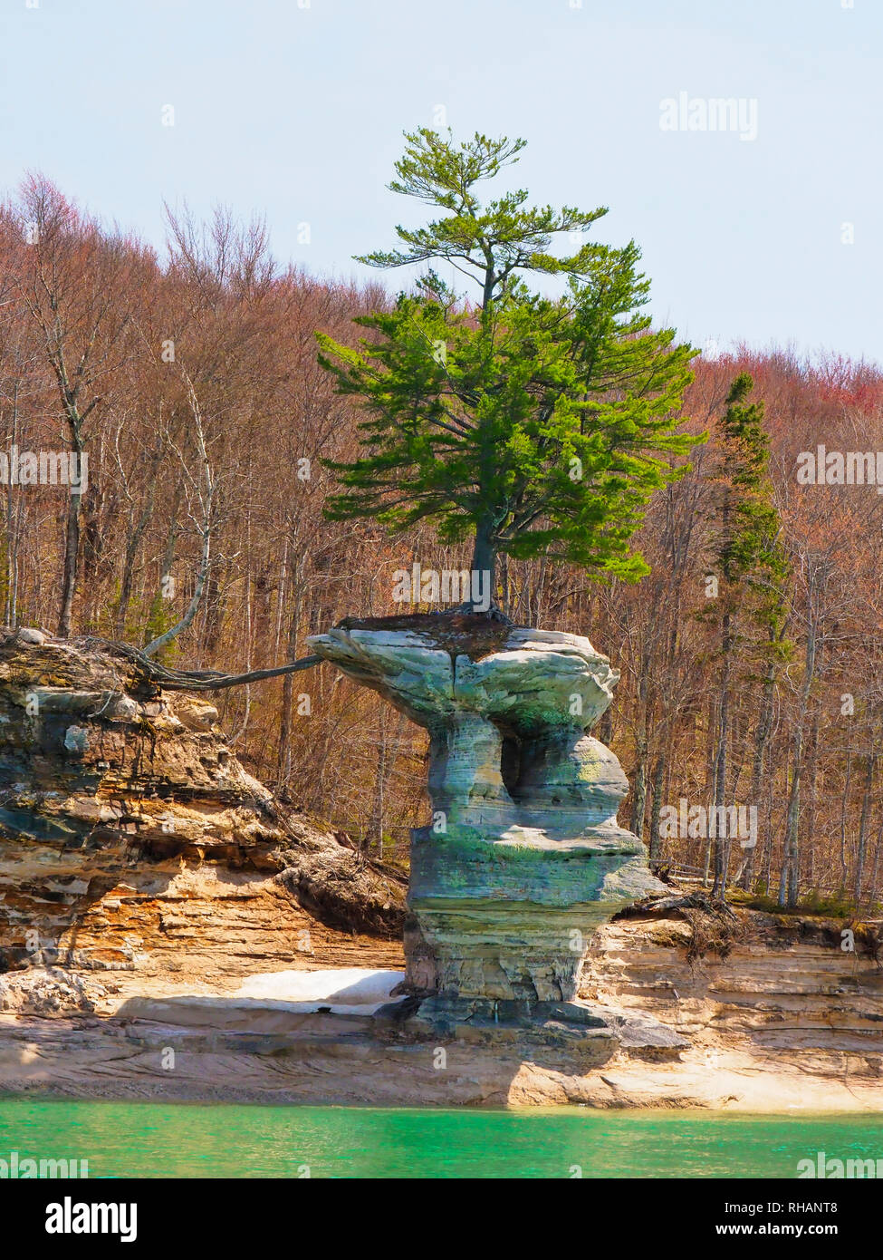 Flower Vase Formation, Pictured Rocks National Lakeshore, Munising ...