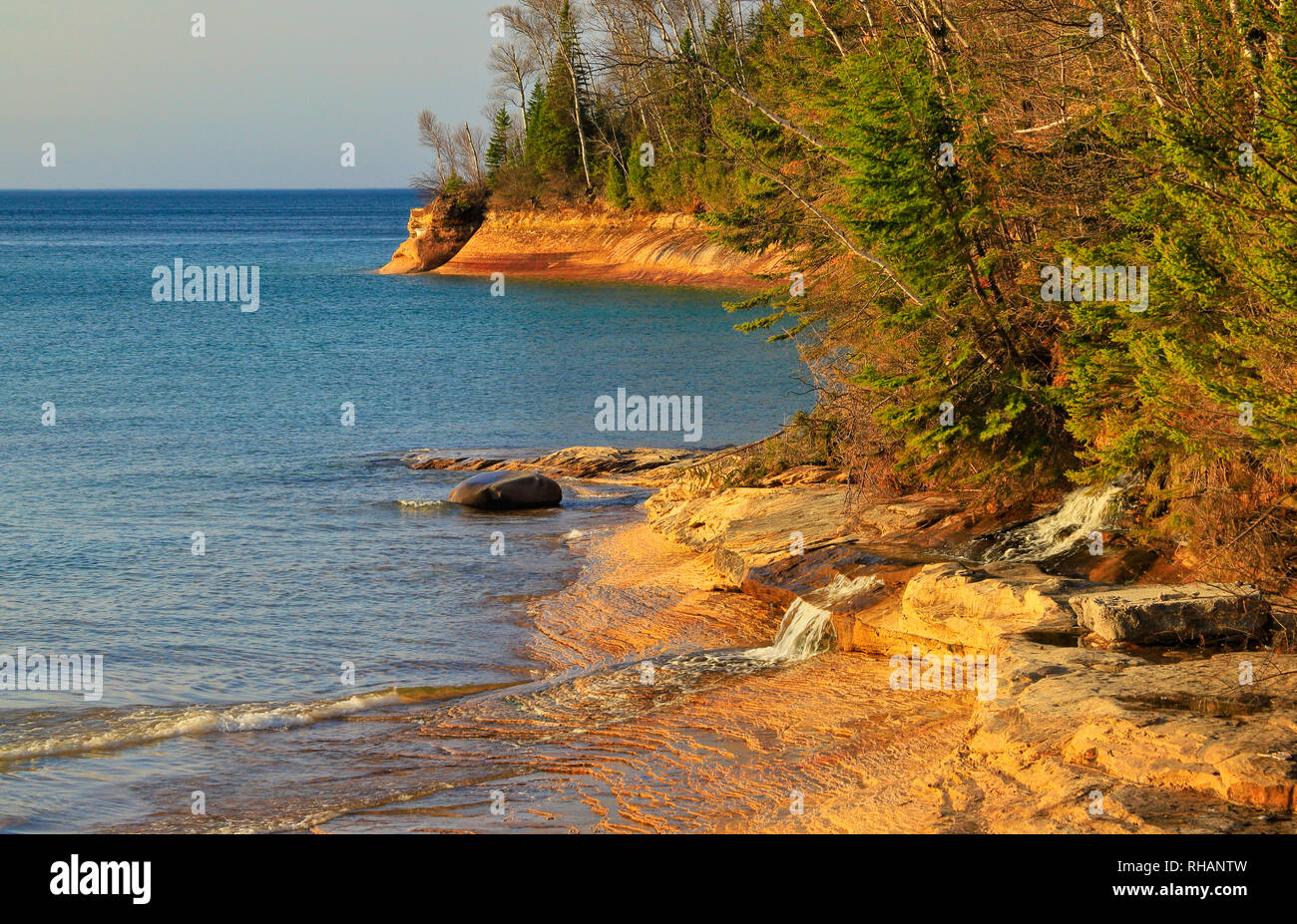 Miners Beach, Pictured Rocks National Lakeshore, Munising, Michigan ...