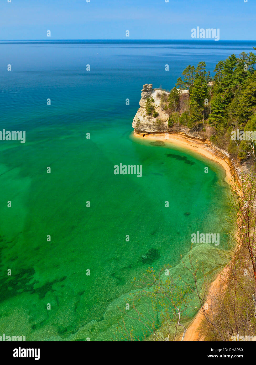 Miners Castle Overlook, Pictured Rocks National Lakeshore, Munising ...