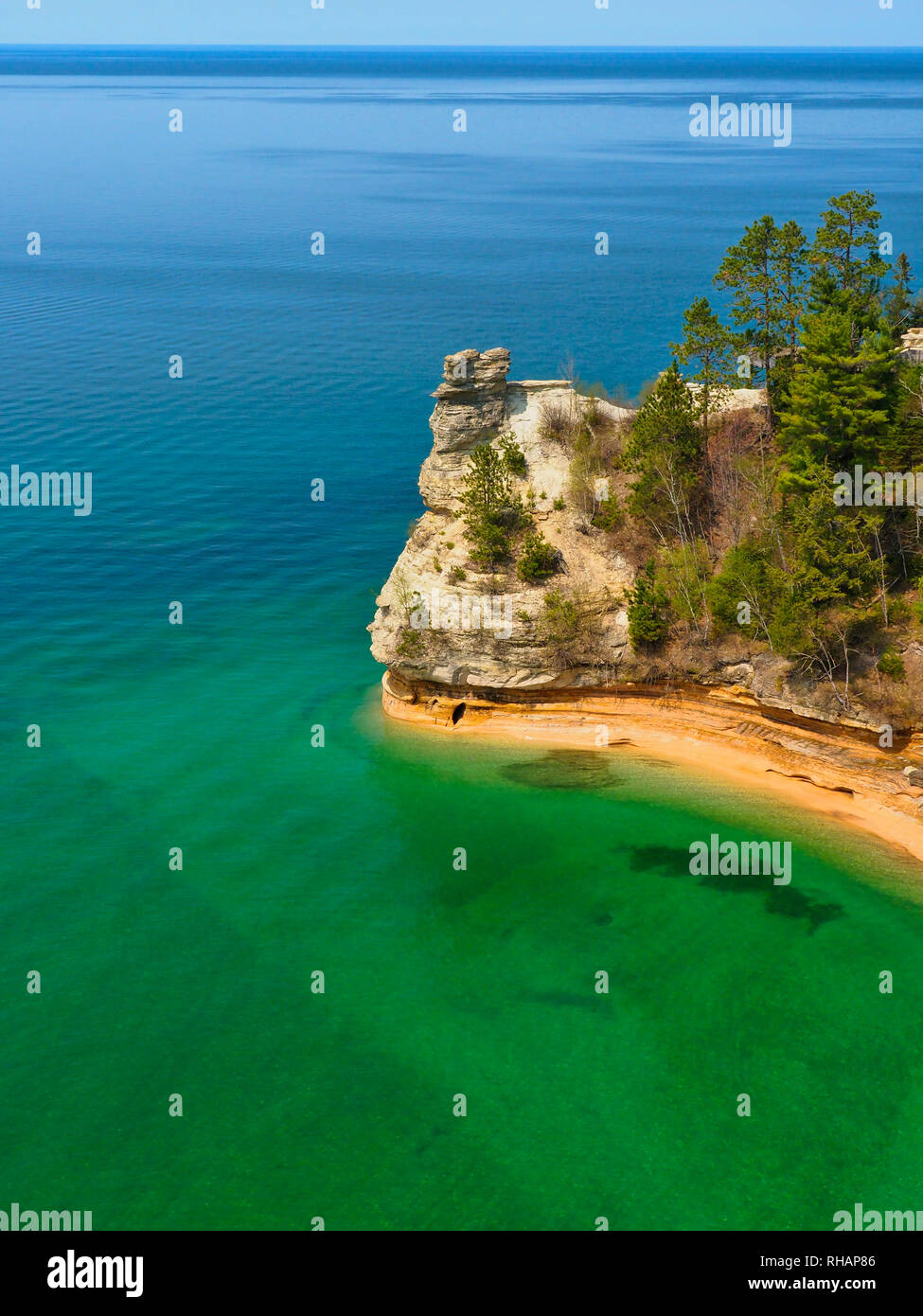 Miners Castle Overlook, Pictured Rocks National Lakeshore, Munising ...