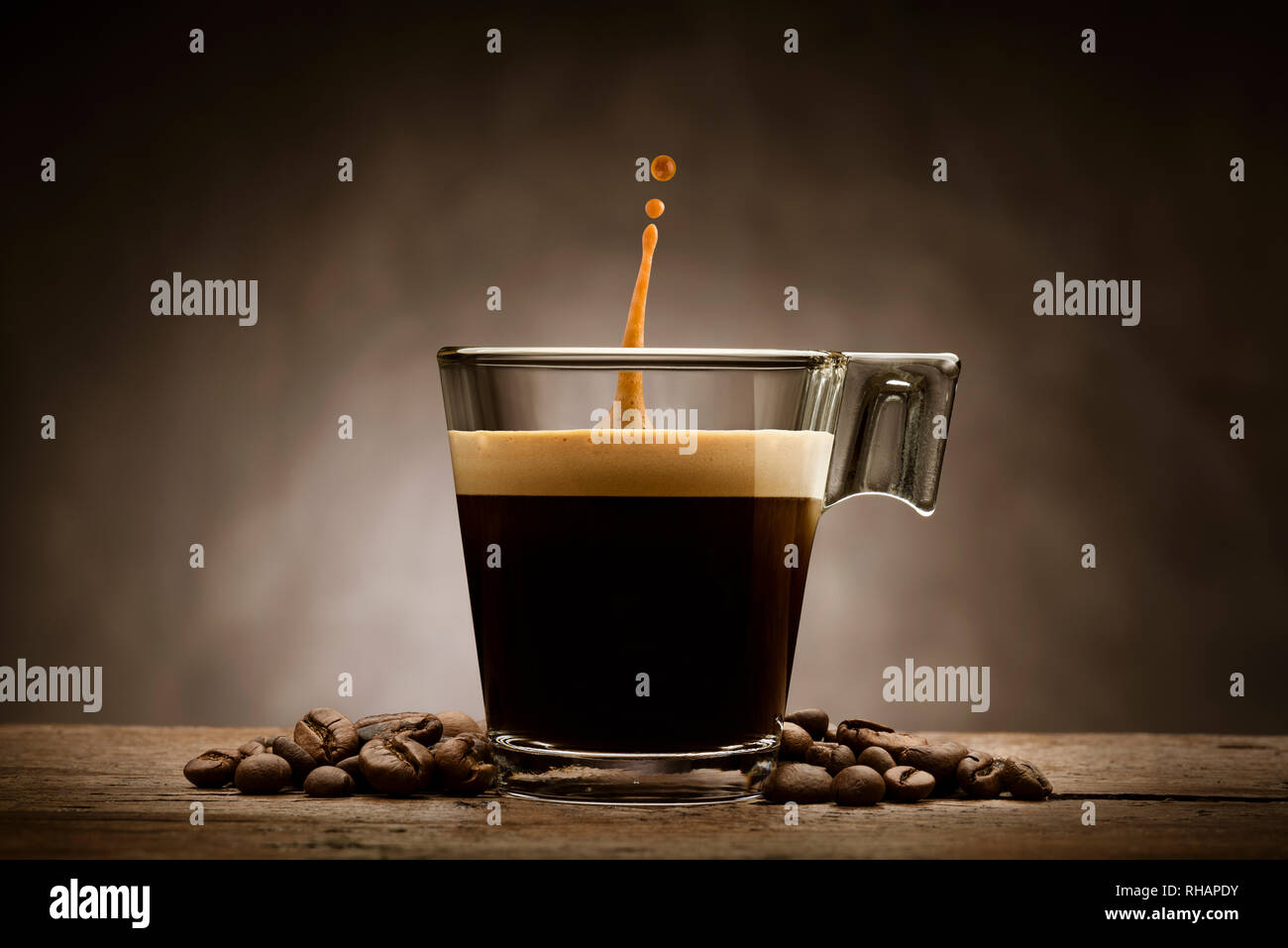 Italian taste coffee beans hi-res stock photography and images - Alamy