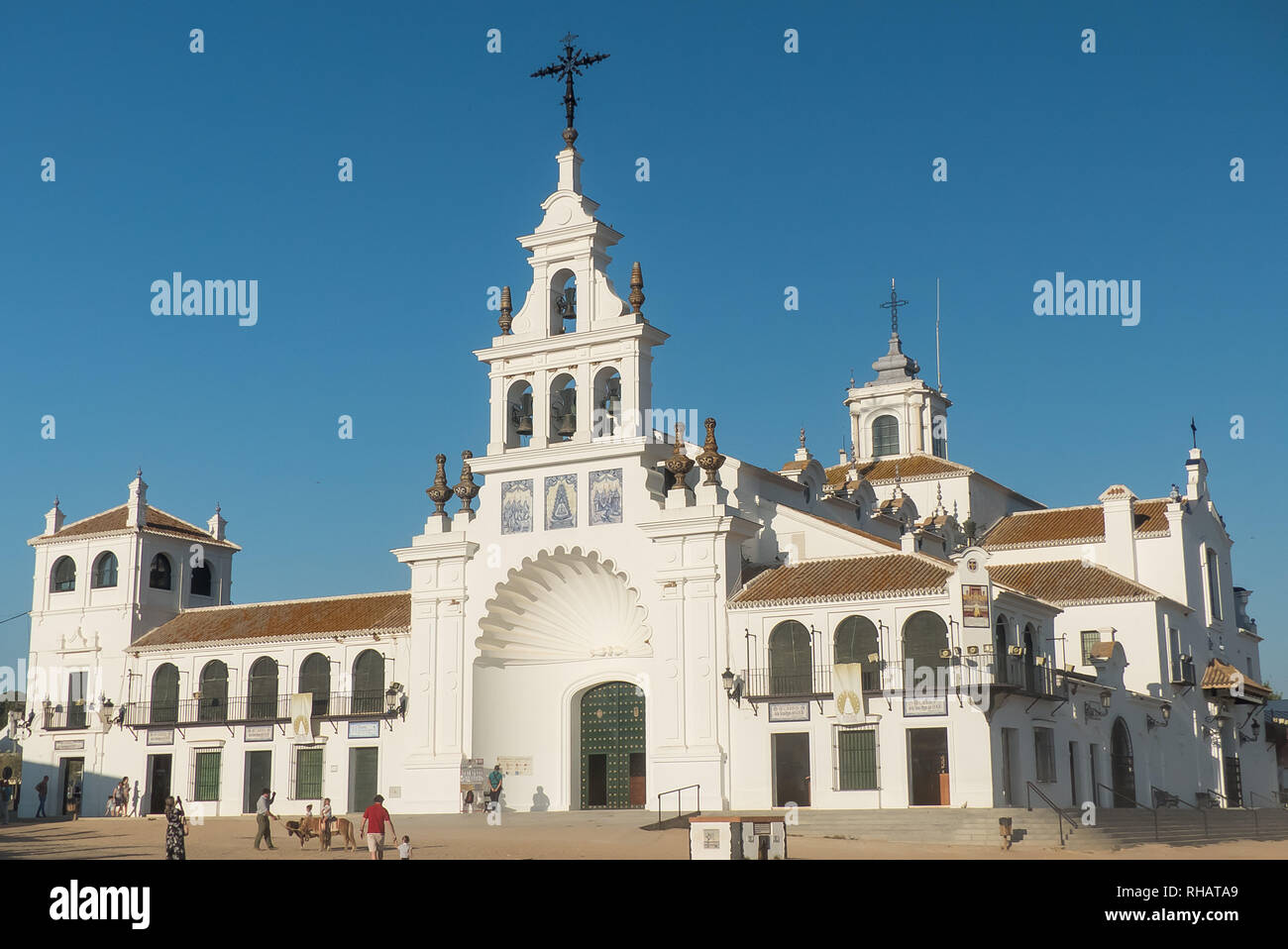 Huelva Province in Spain: the impressive church, Santuario de Nuestra ...
