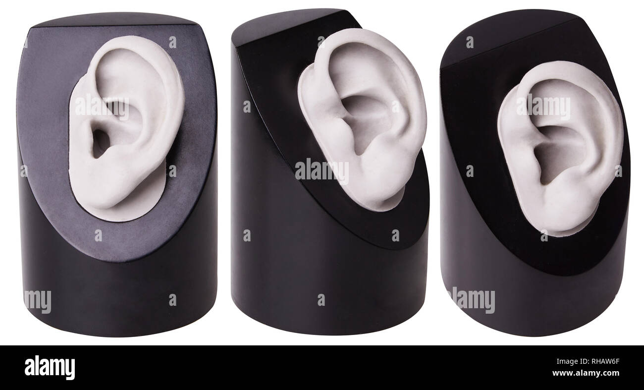 Hearing aid full shell hi-res stock photography and images - Alamy